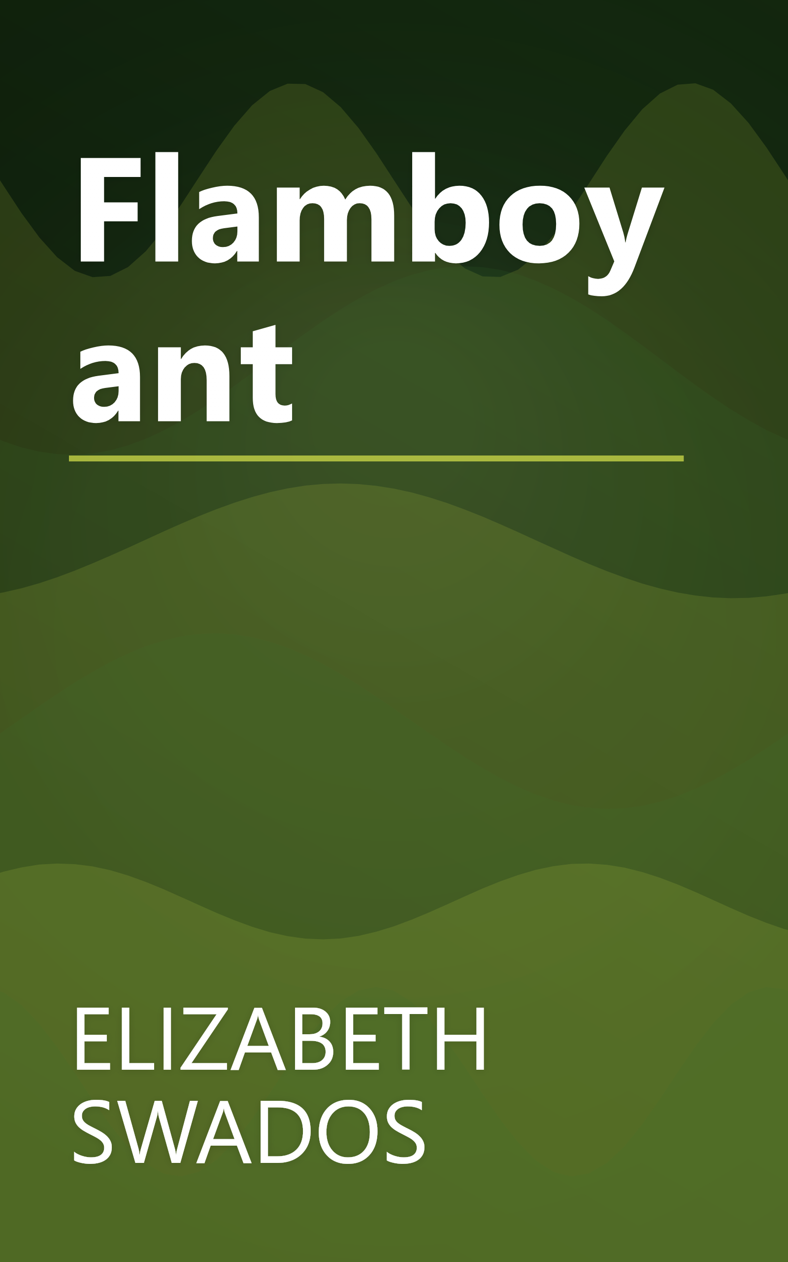 Flamboyant book cover