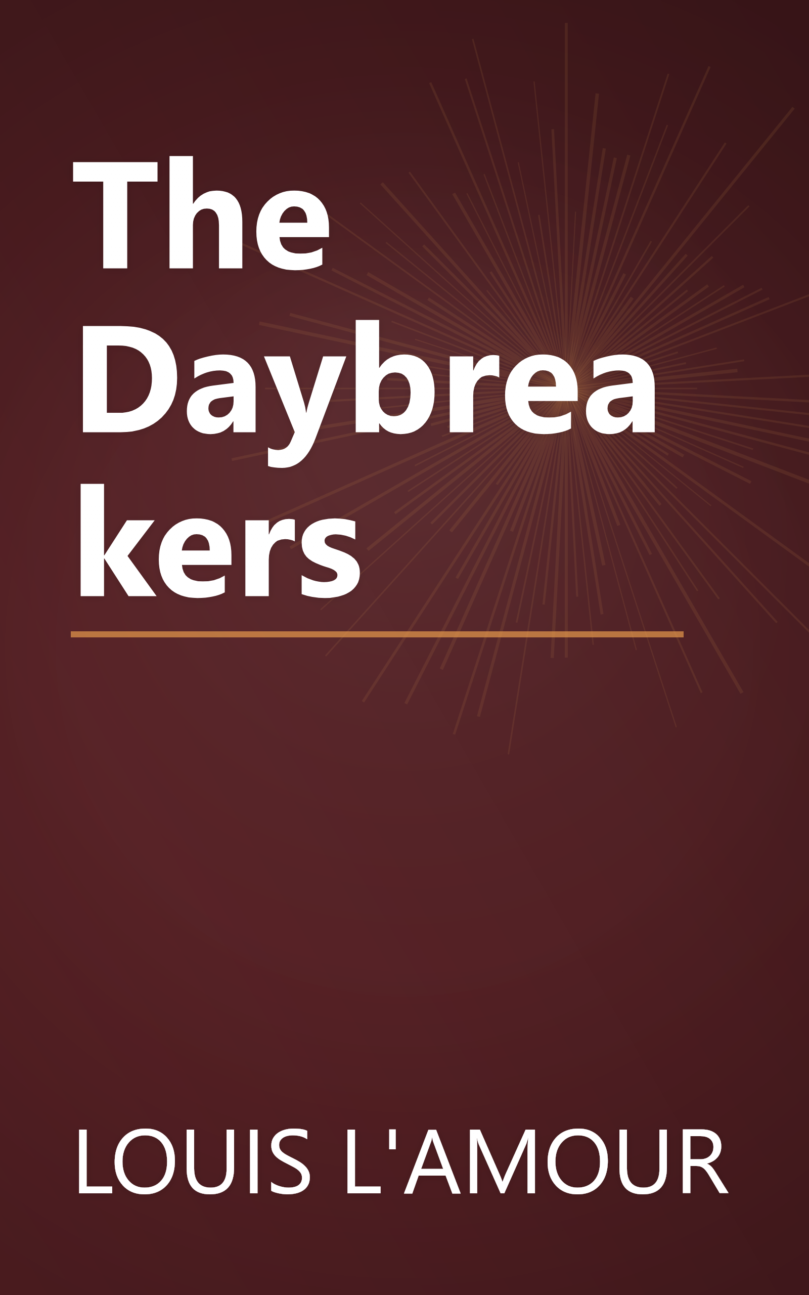 The Daybreakers book cover