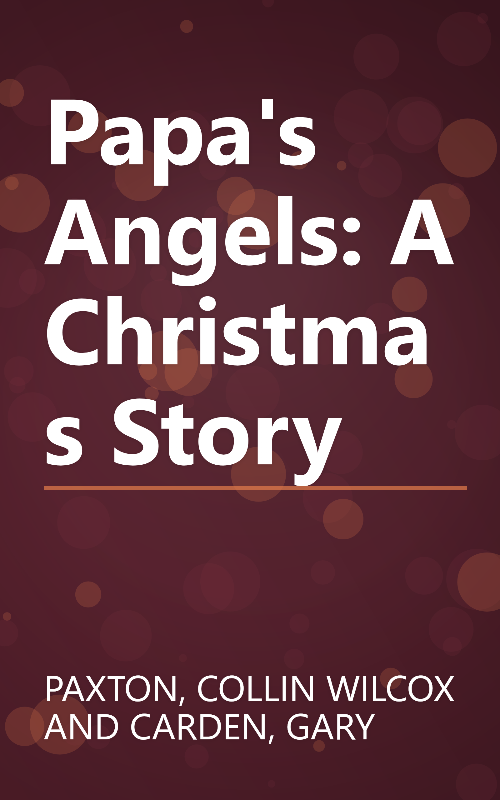 Papa's Angels: A Christmas Story book cover
