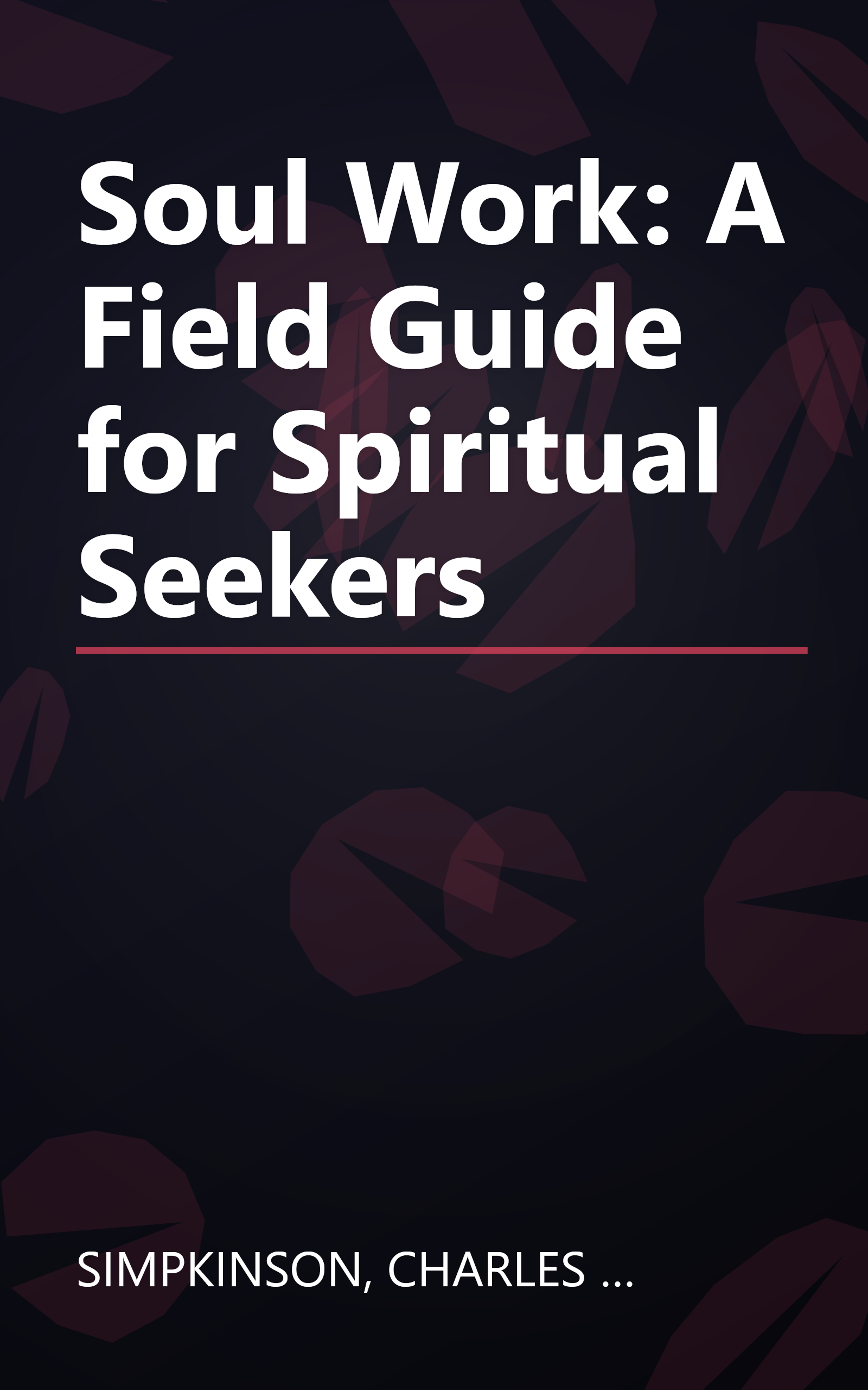 Soul Work: A Field Guide for Spiritual Seekers book cover