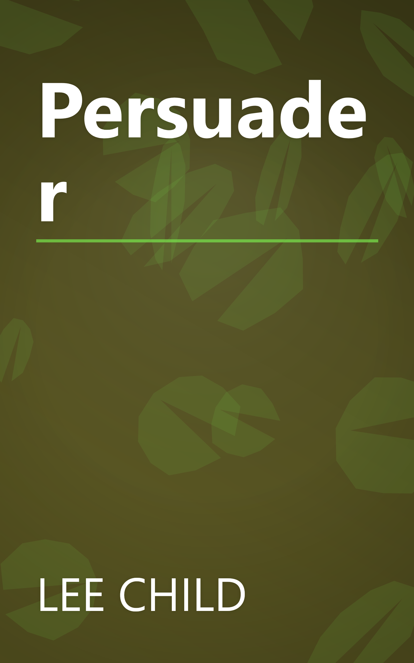 Persuader book cover