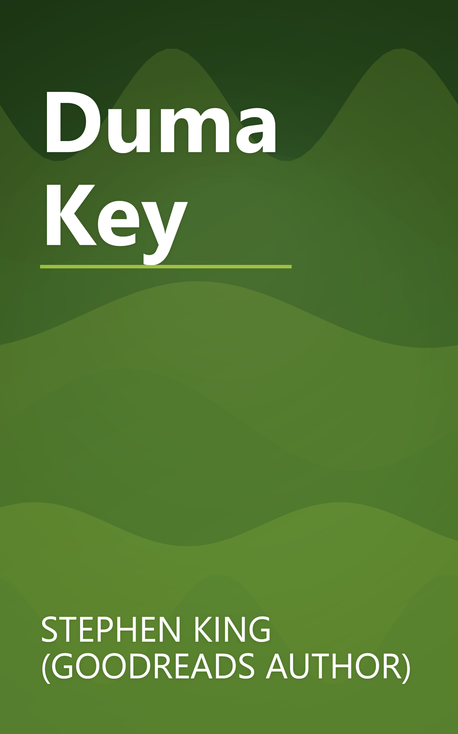 Duma Key book cover