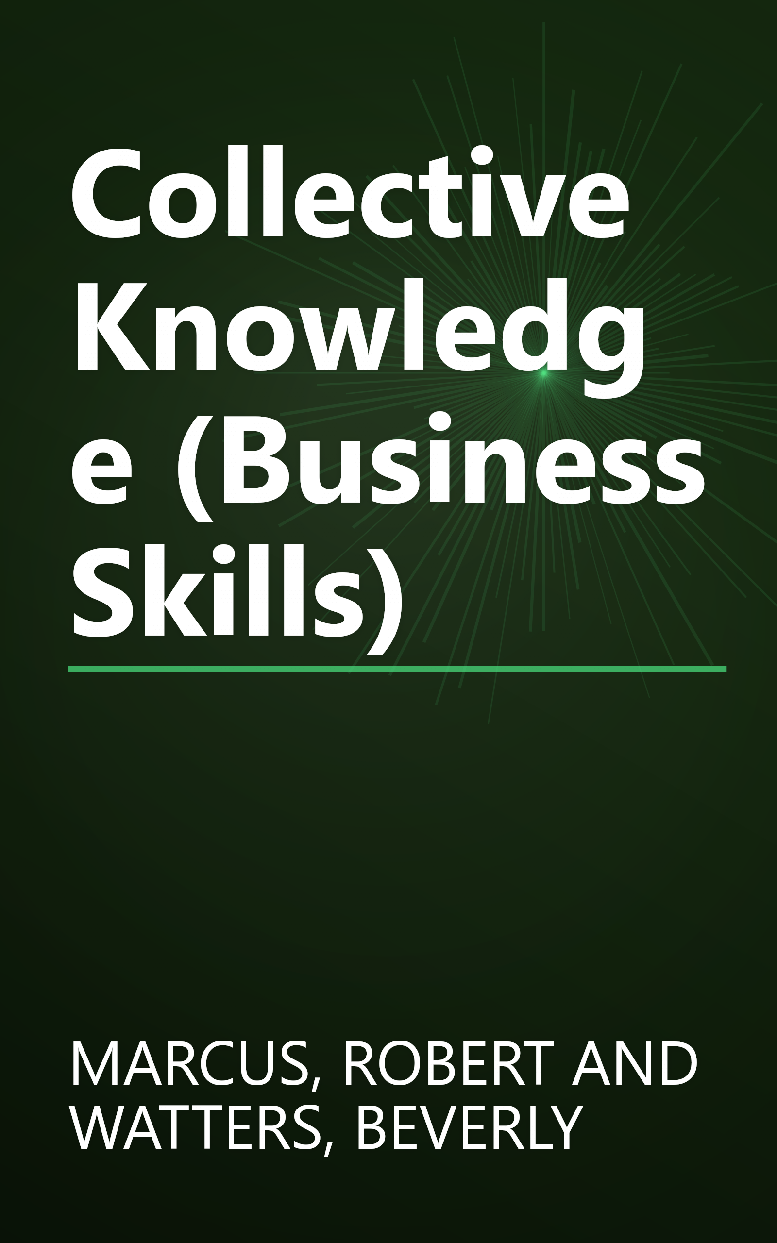Collective Knowledge (Business Skills) book cover