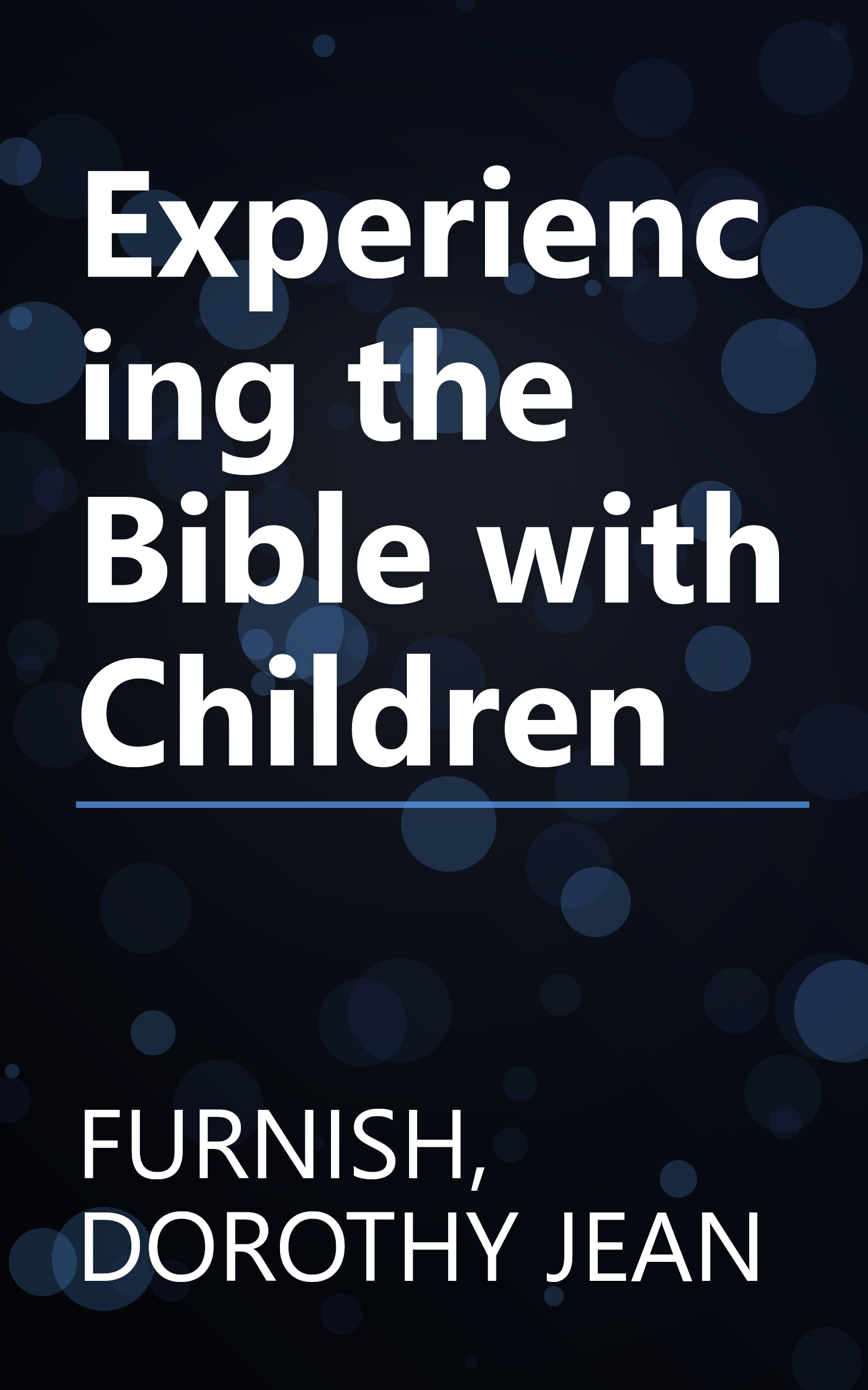 Experiencing the Bible with Children book cover