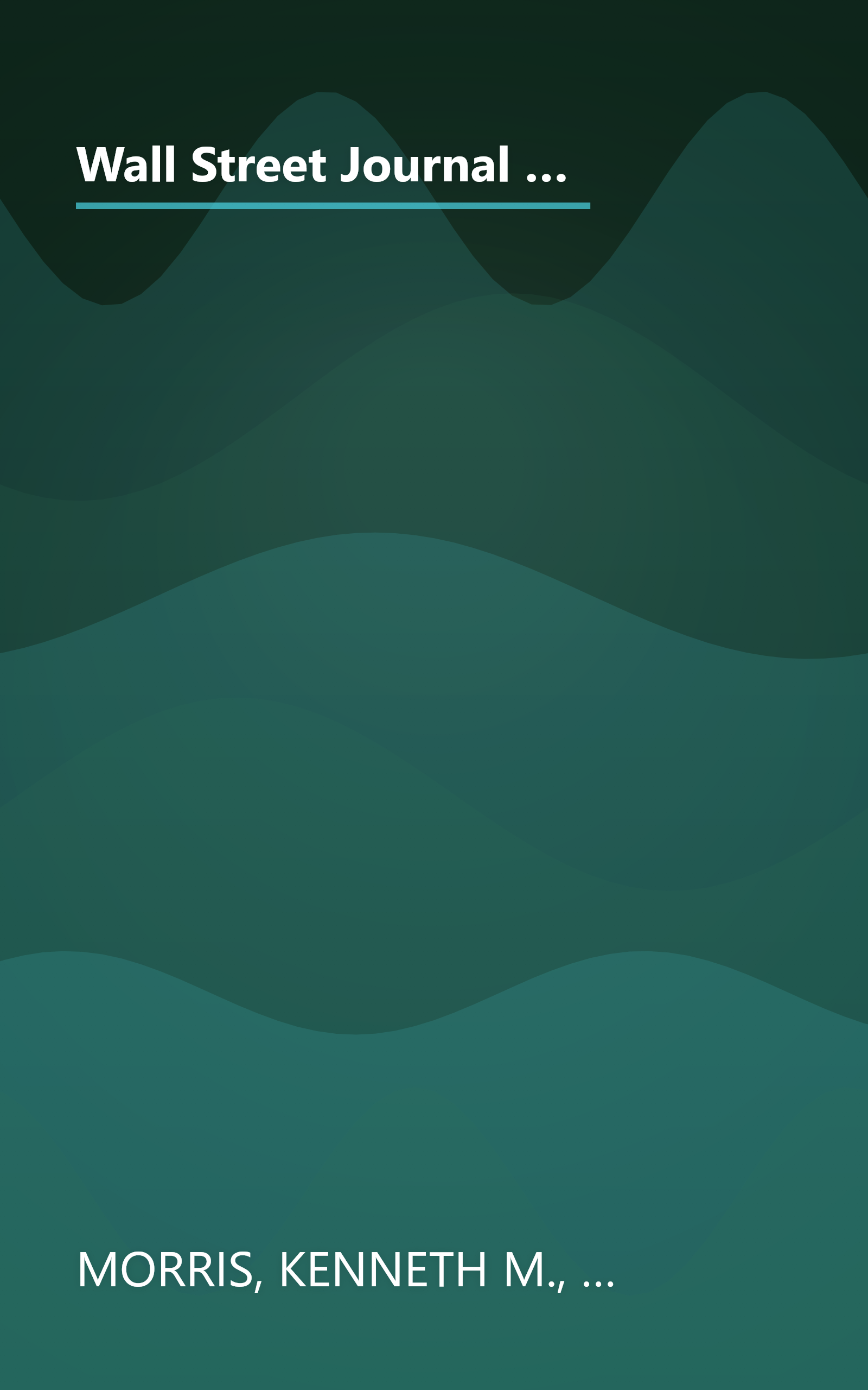 Wall Street Journal Guide to Understanding Your Taxes: An Easy-to-Understand, Easy-to-Use Primer That Takes the Mystery Out of Your Taxes book cover