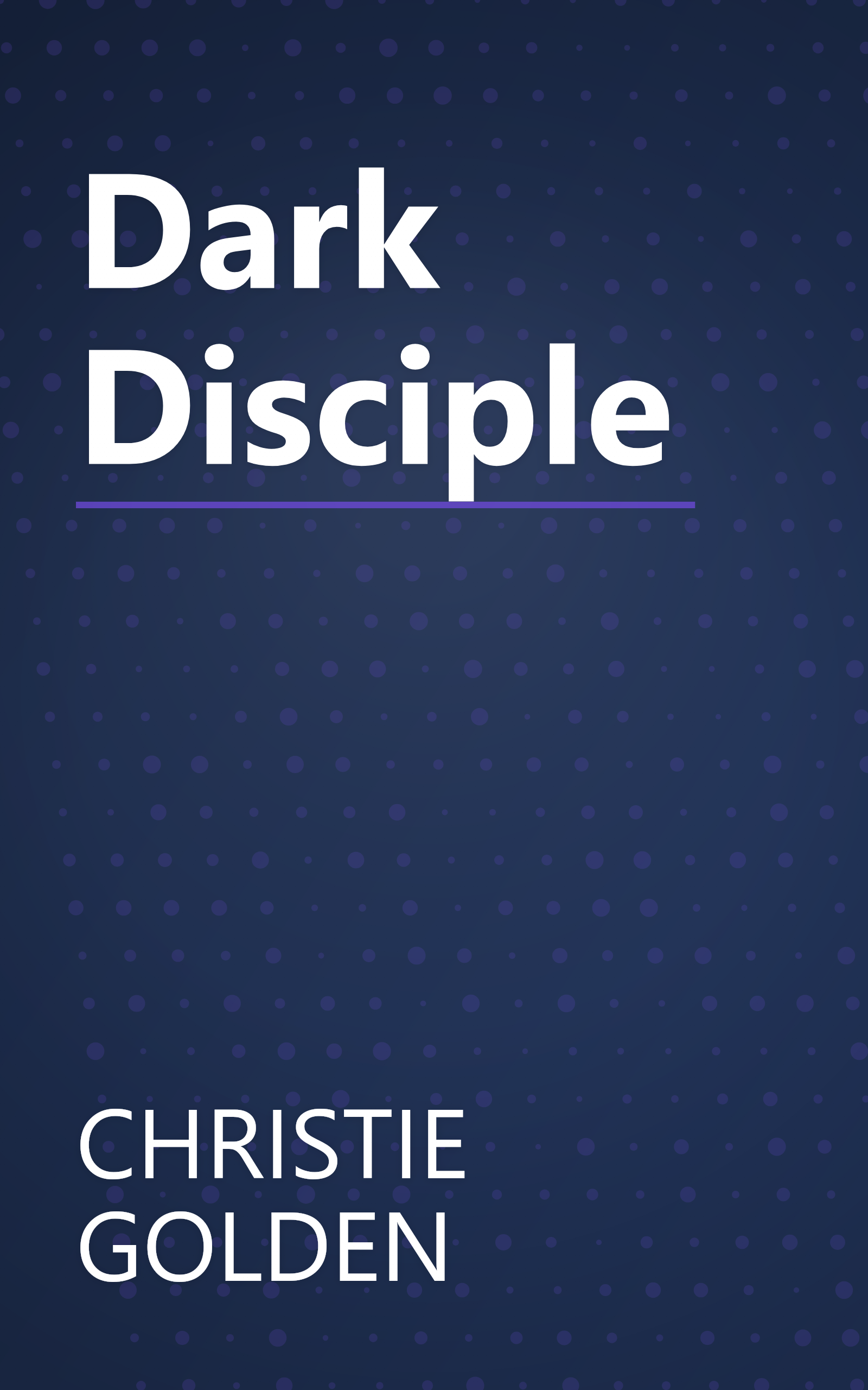Dark Disciple book cover