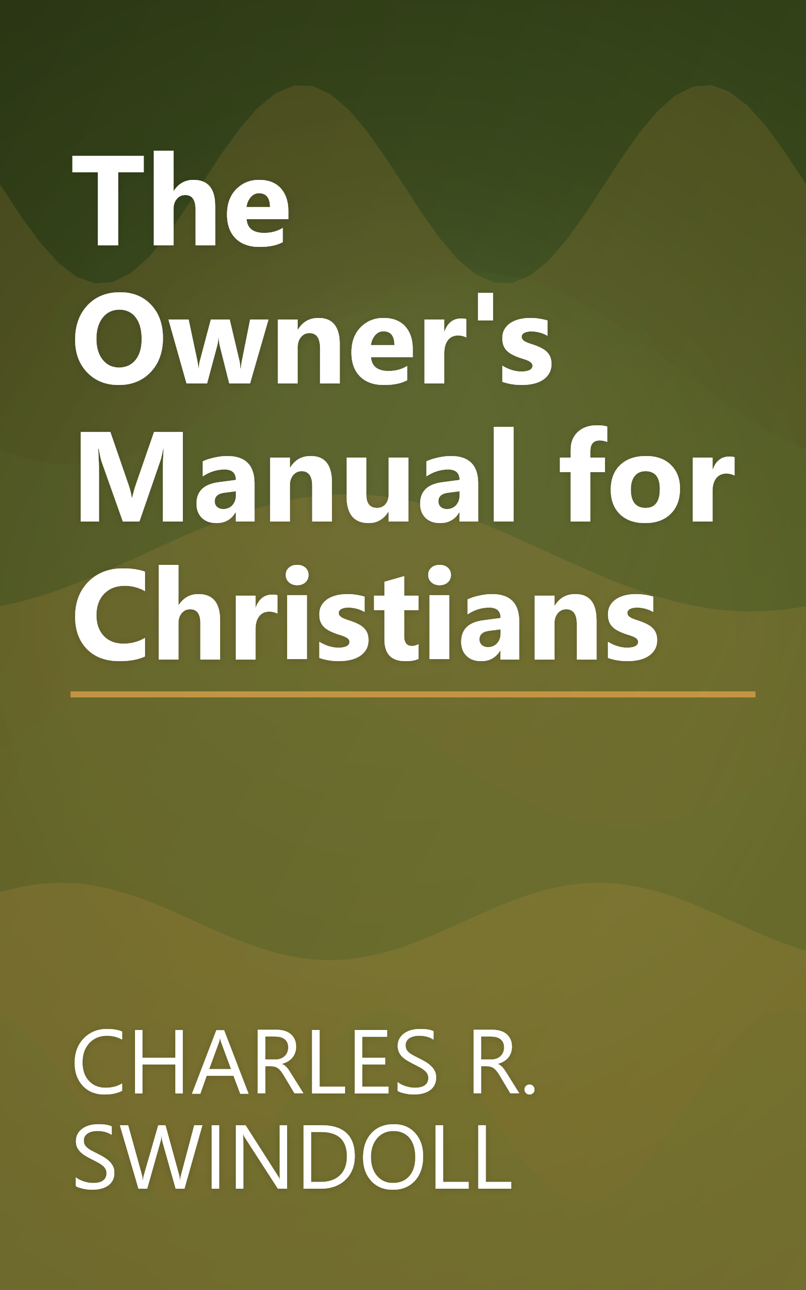 The Owner's Manual for Christians book cover