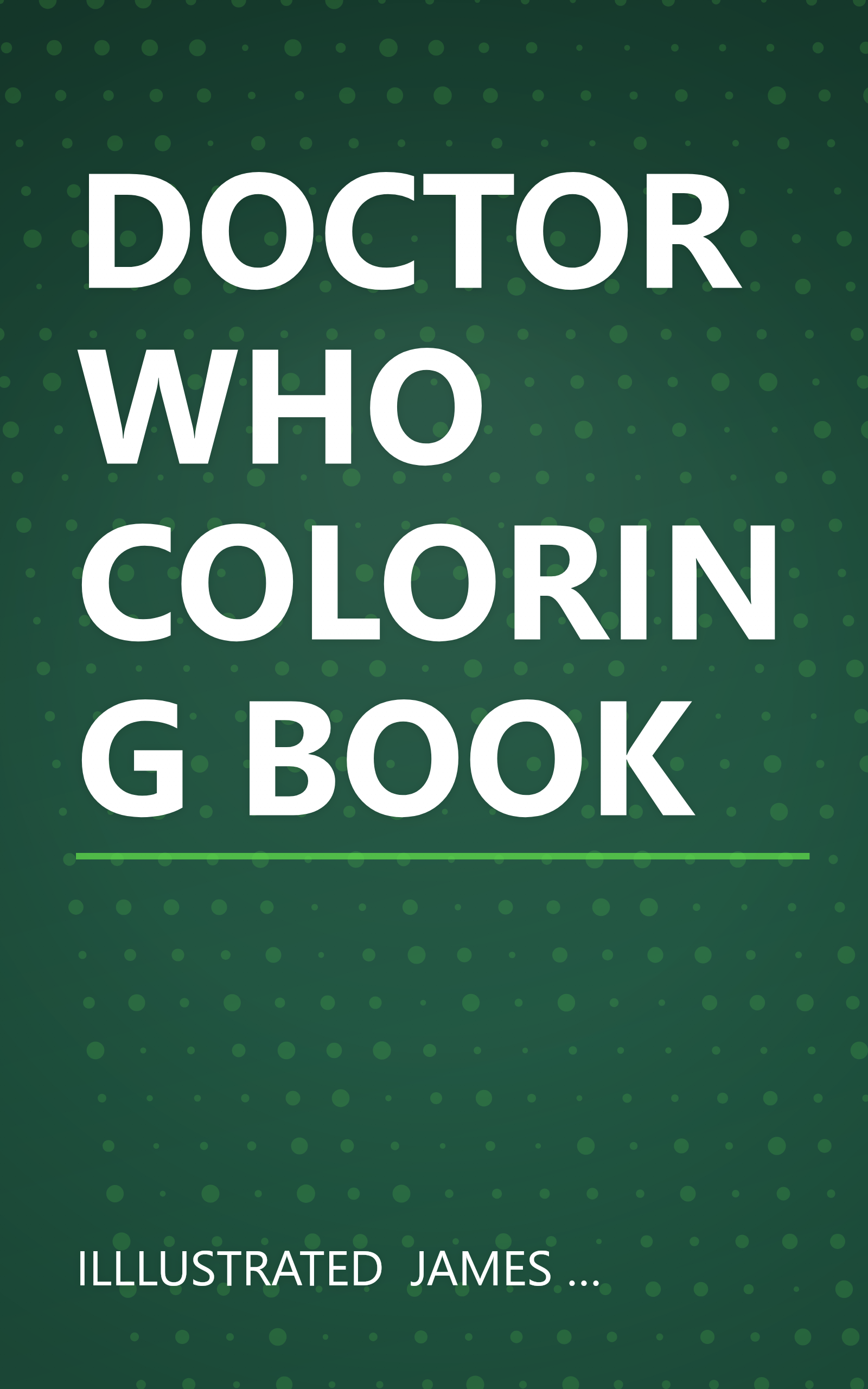 DOCTOR WHO COLORING BOOK book cover