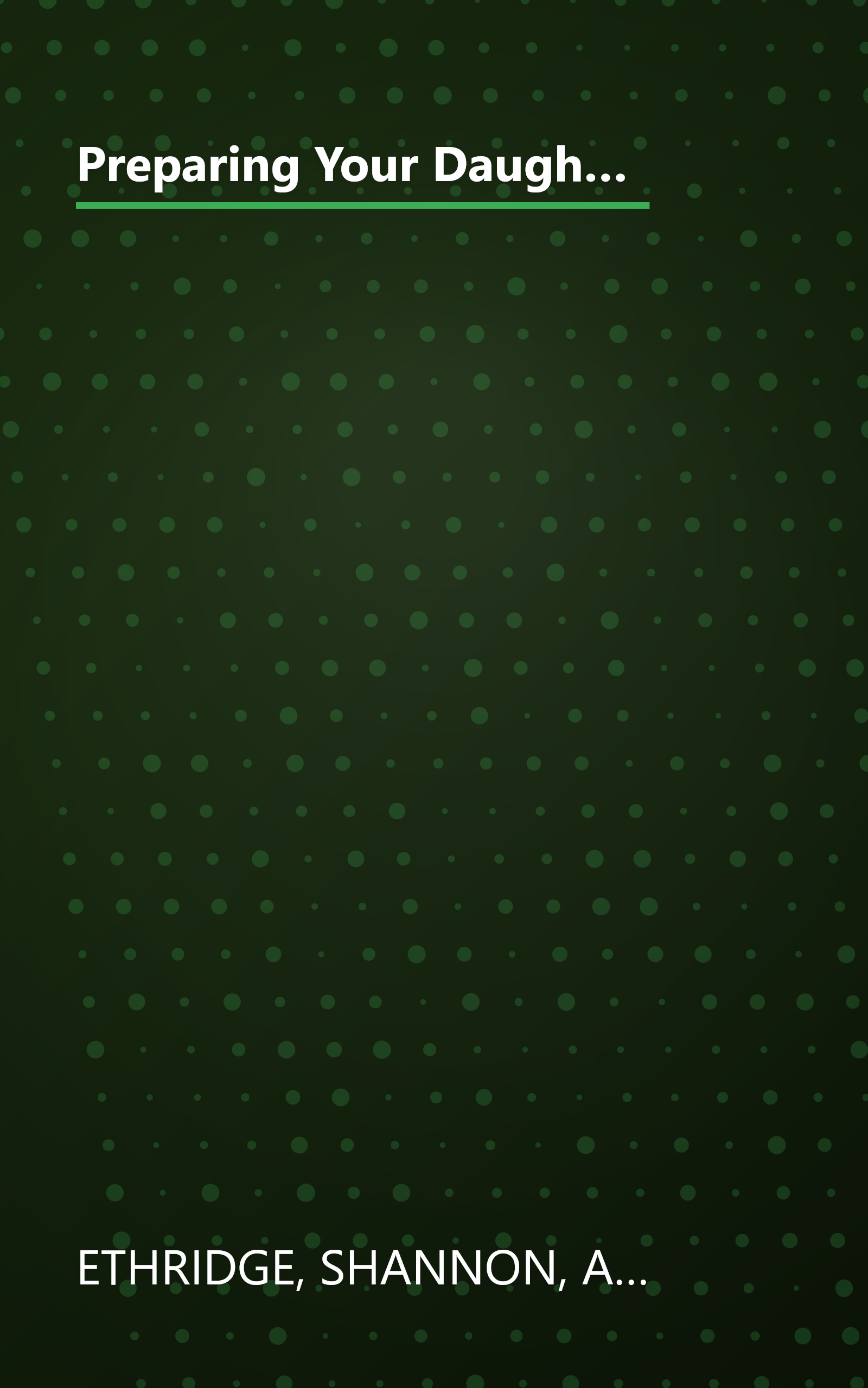 Preparing Your Daughter for Every Woman's Battle: Creative Conversations about Sexual and Emotional Integrity (The Every Man Series) book cover