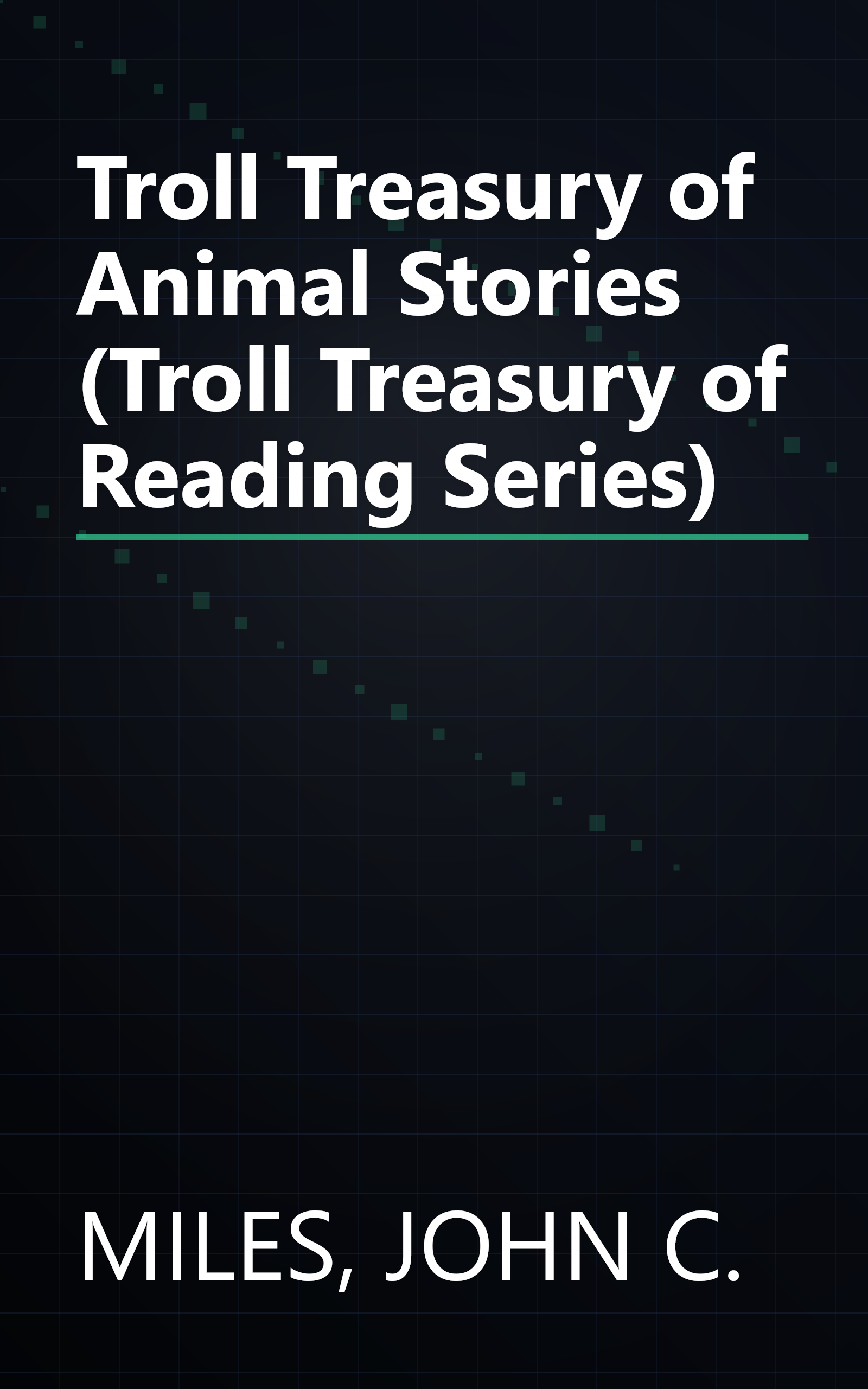 Troll Treasury of Animal Stories (Troll Treasury of Reading Series) book cover