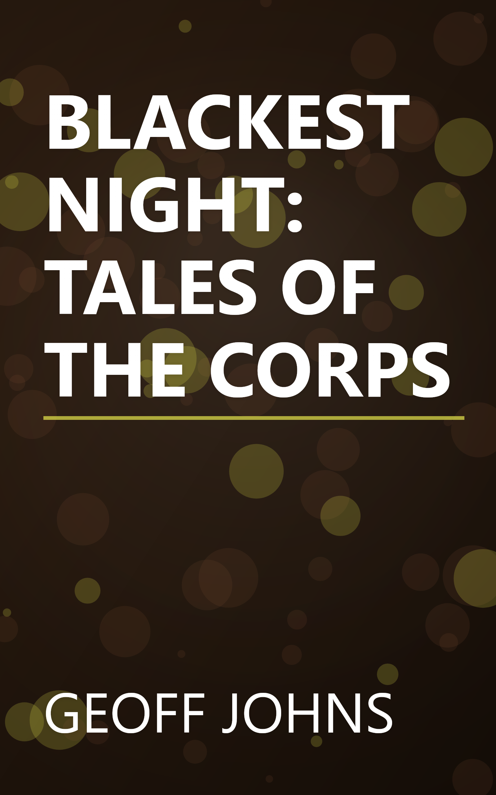 BLACKEST NIGHT: TALES OF THE CORPS book cover