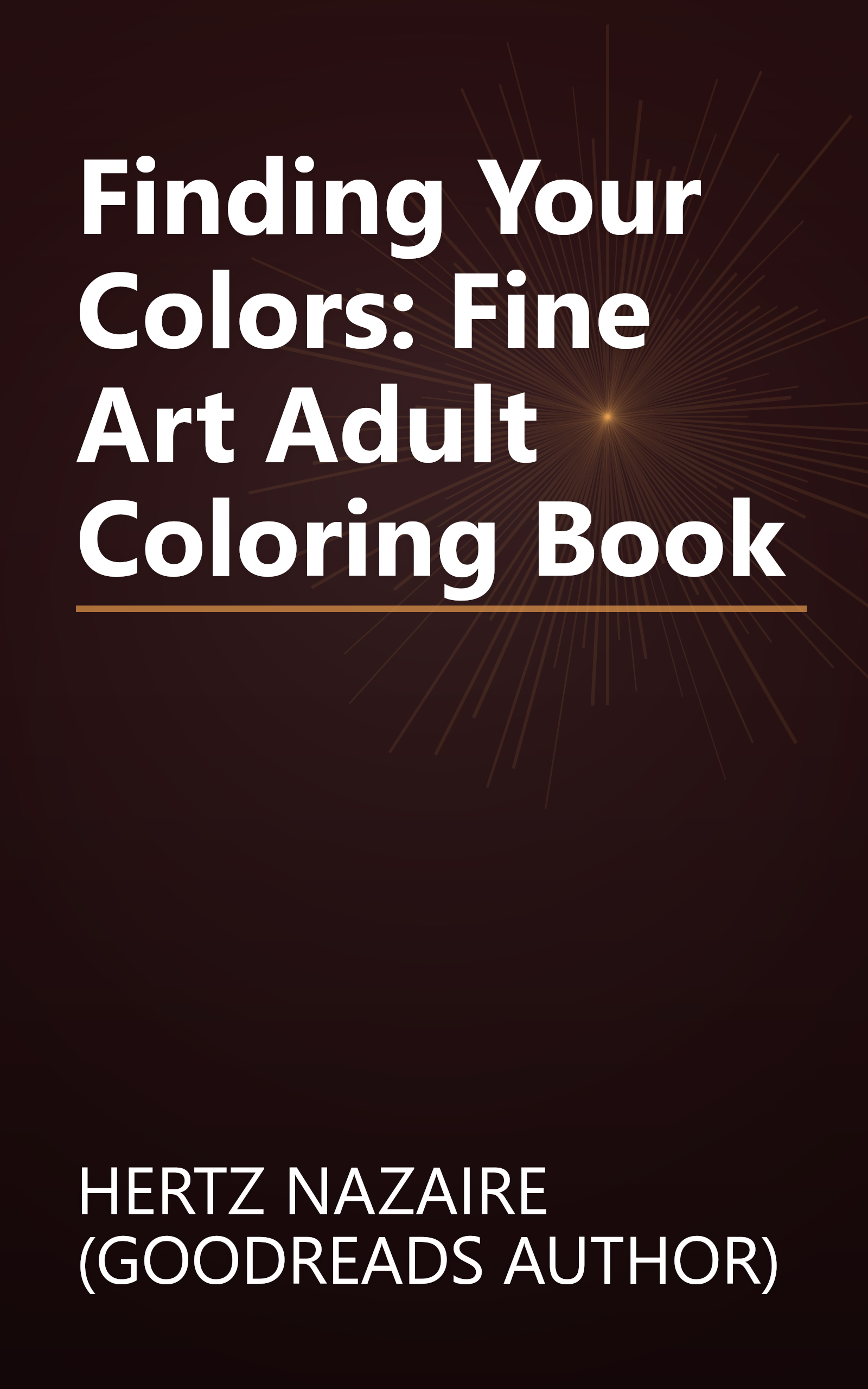 Finding Your Colors: Fine Art Adult Coloring Book book cover