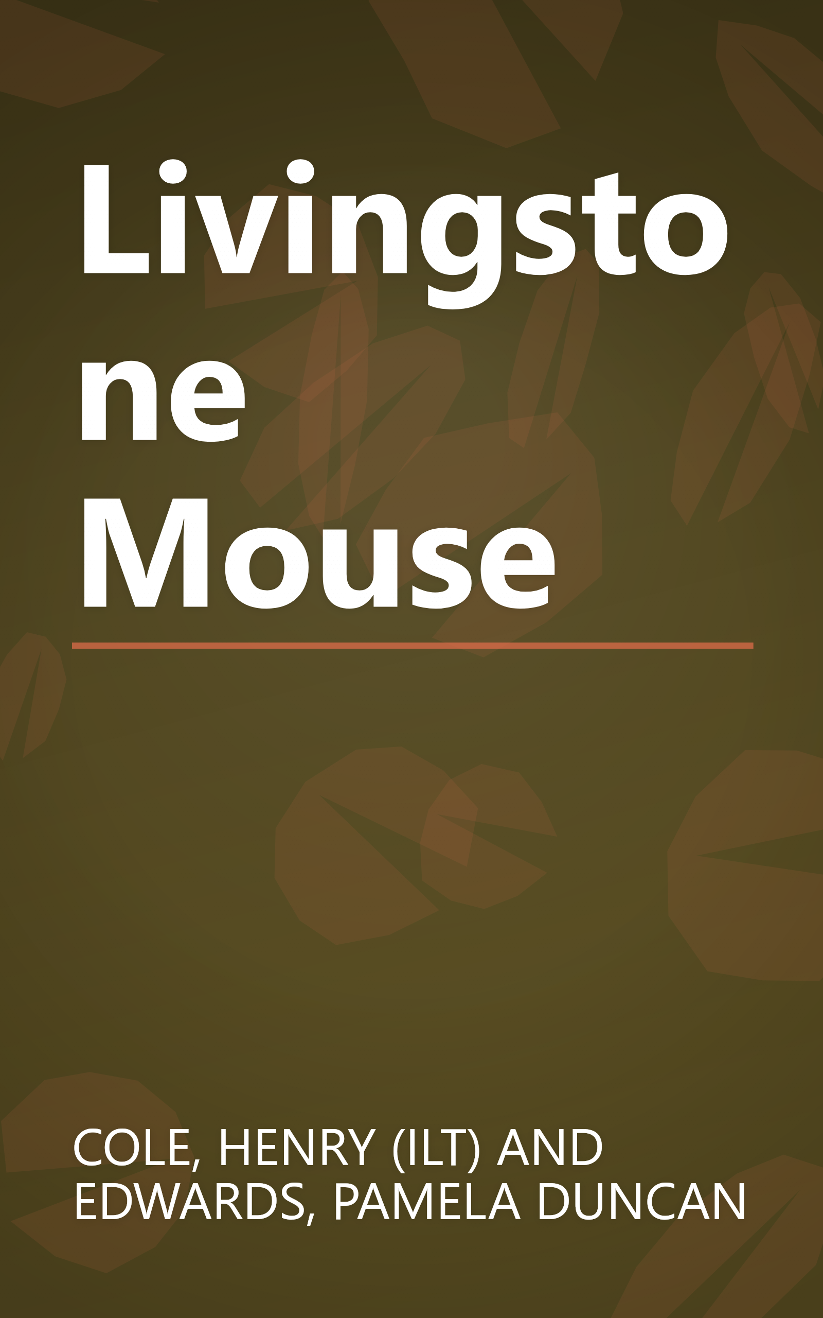 Livingstone Mouse book cover