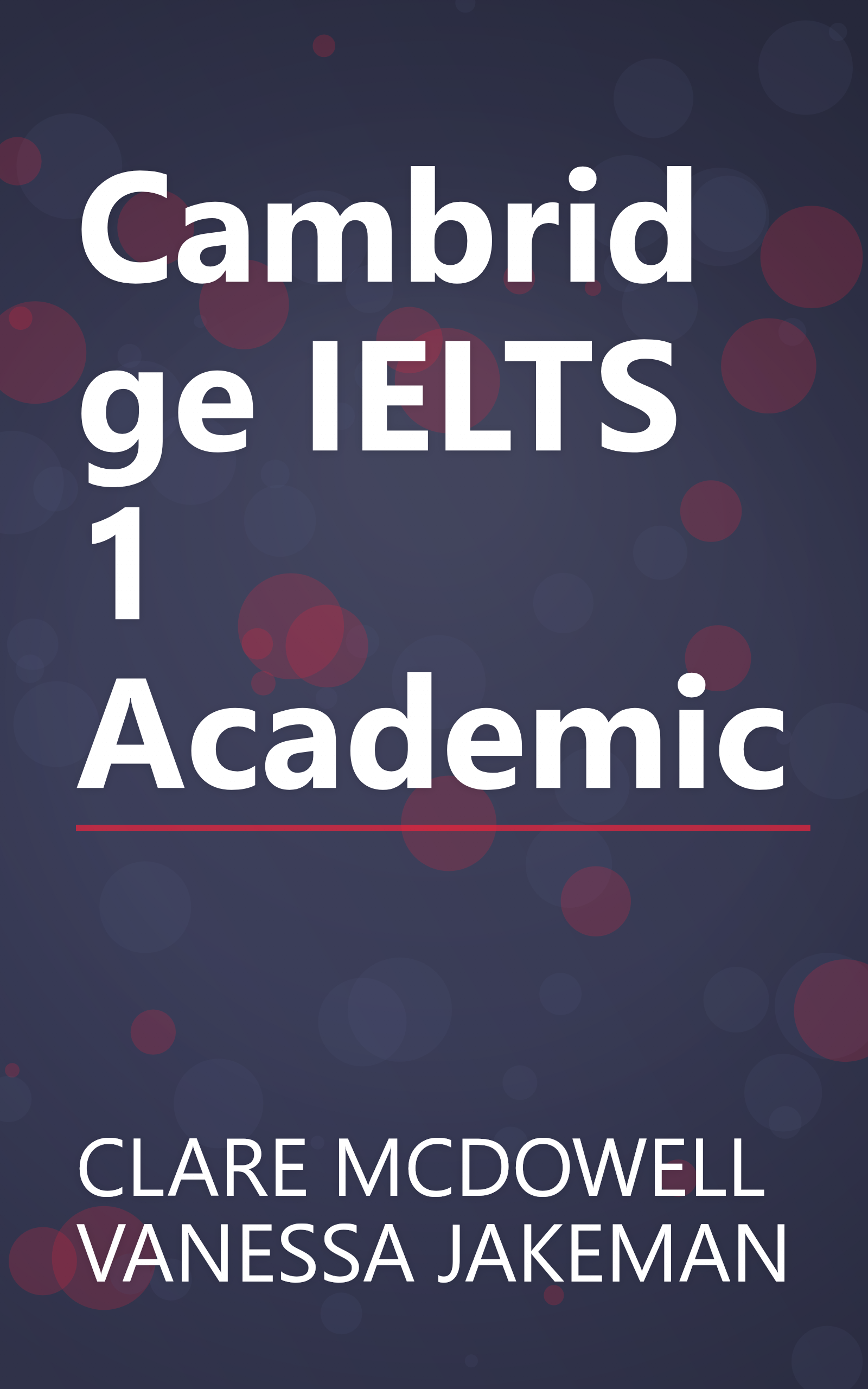 Cambridge IELTS 1 Academic book cover