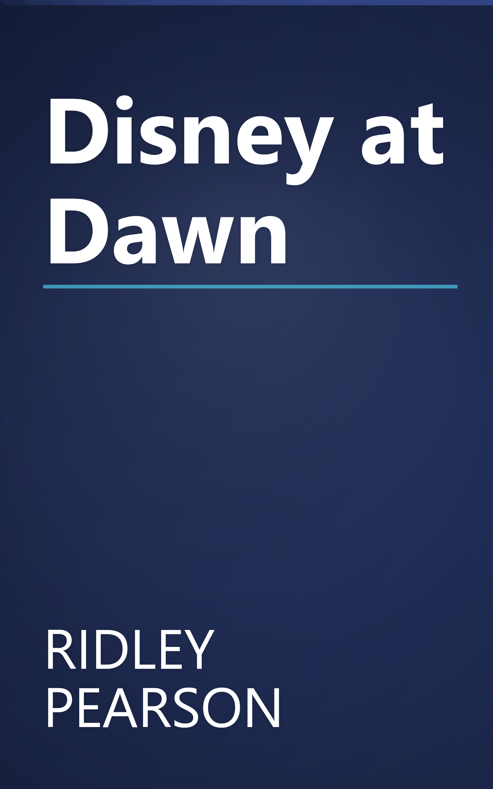 Disney at Dawn book cover