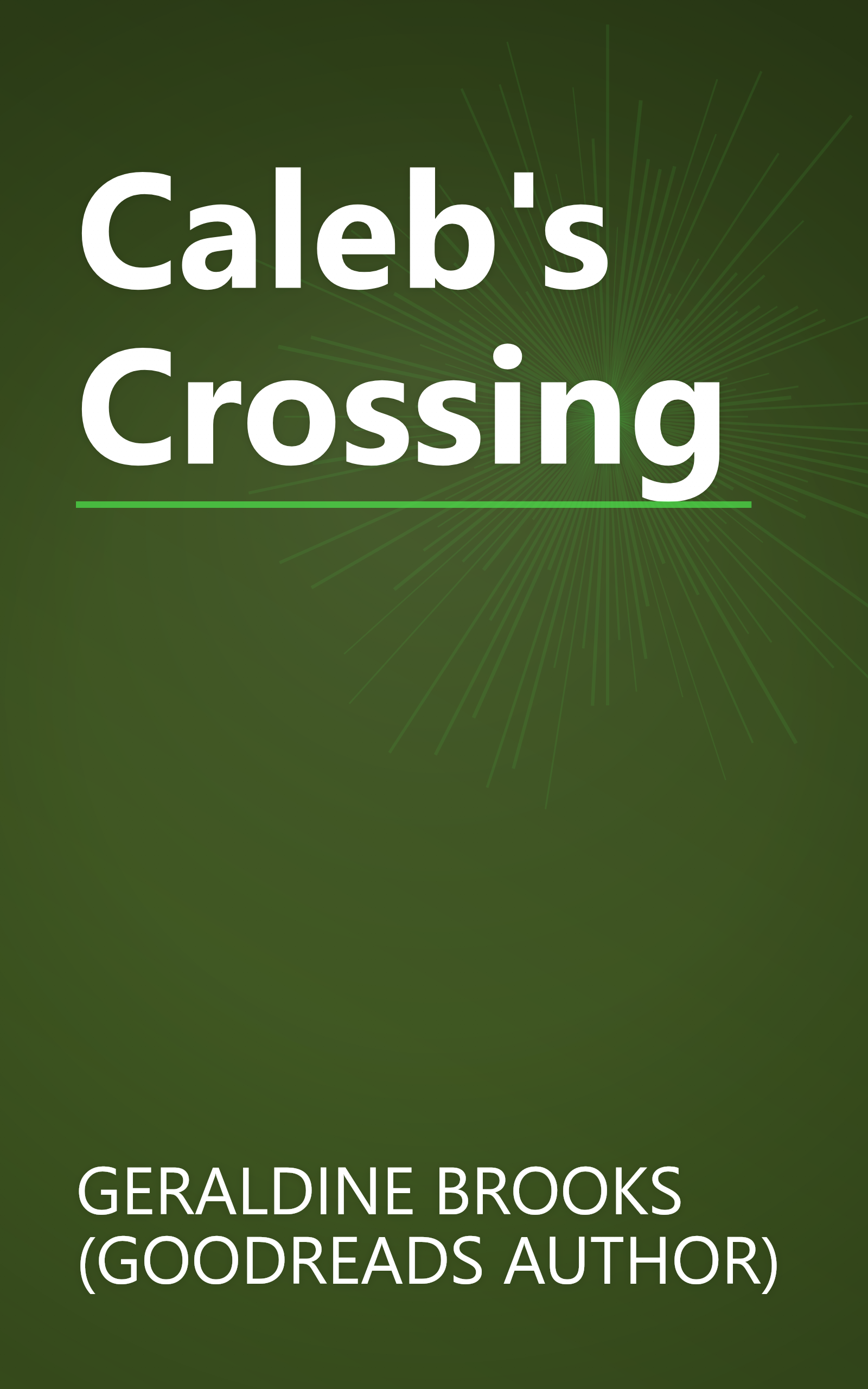 Caleb's Crossing book cover