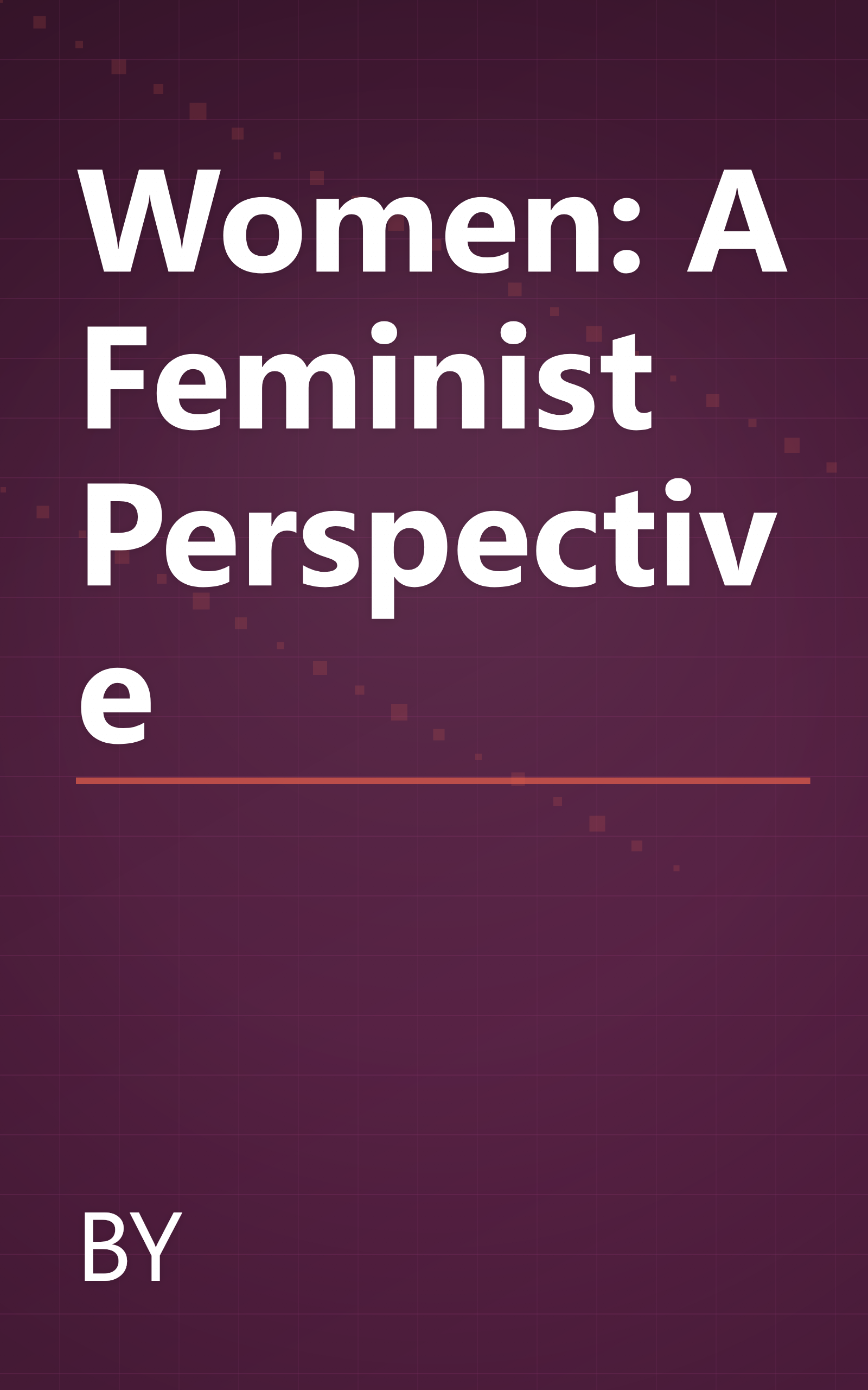 Women: A Feminist Perspective book cover