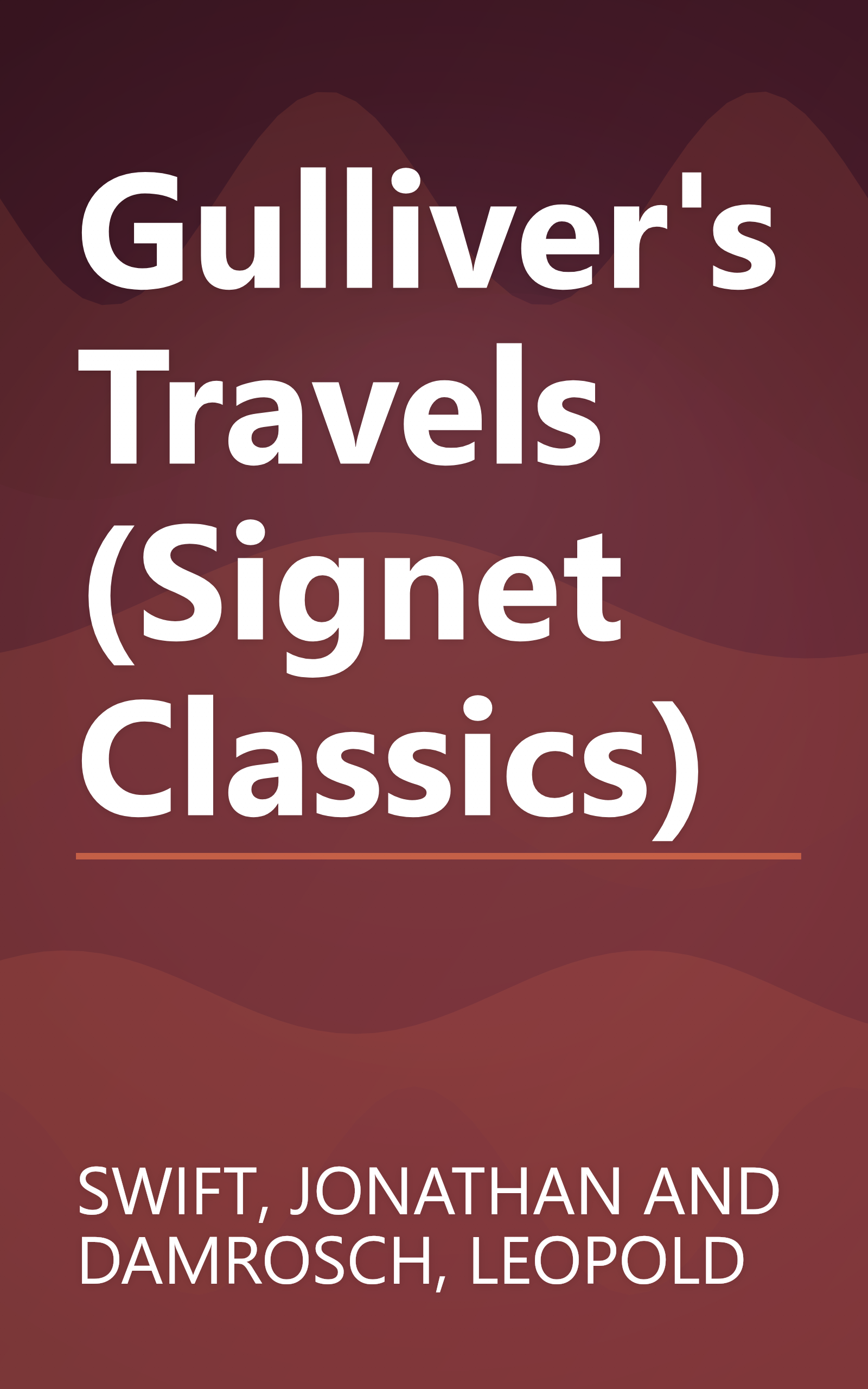 Gulliver's Travels (Signet Classics) book cover
