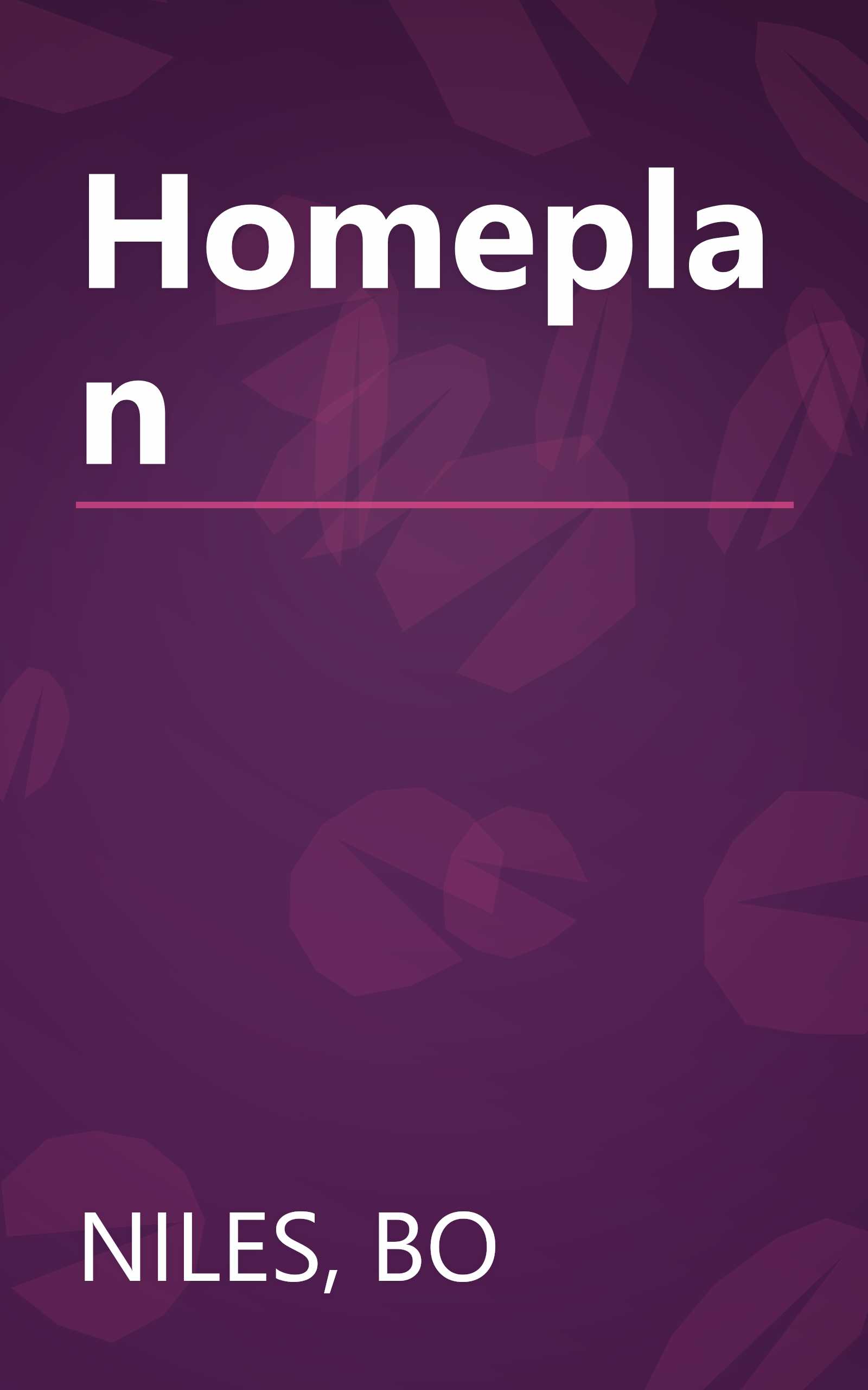 Homeplan book cover