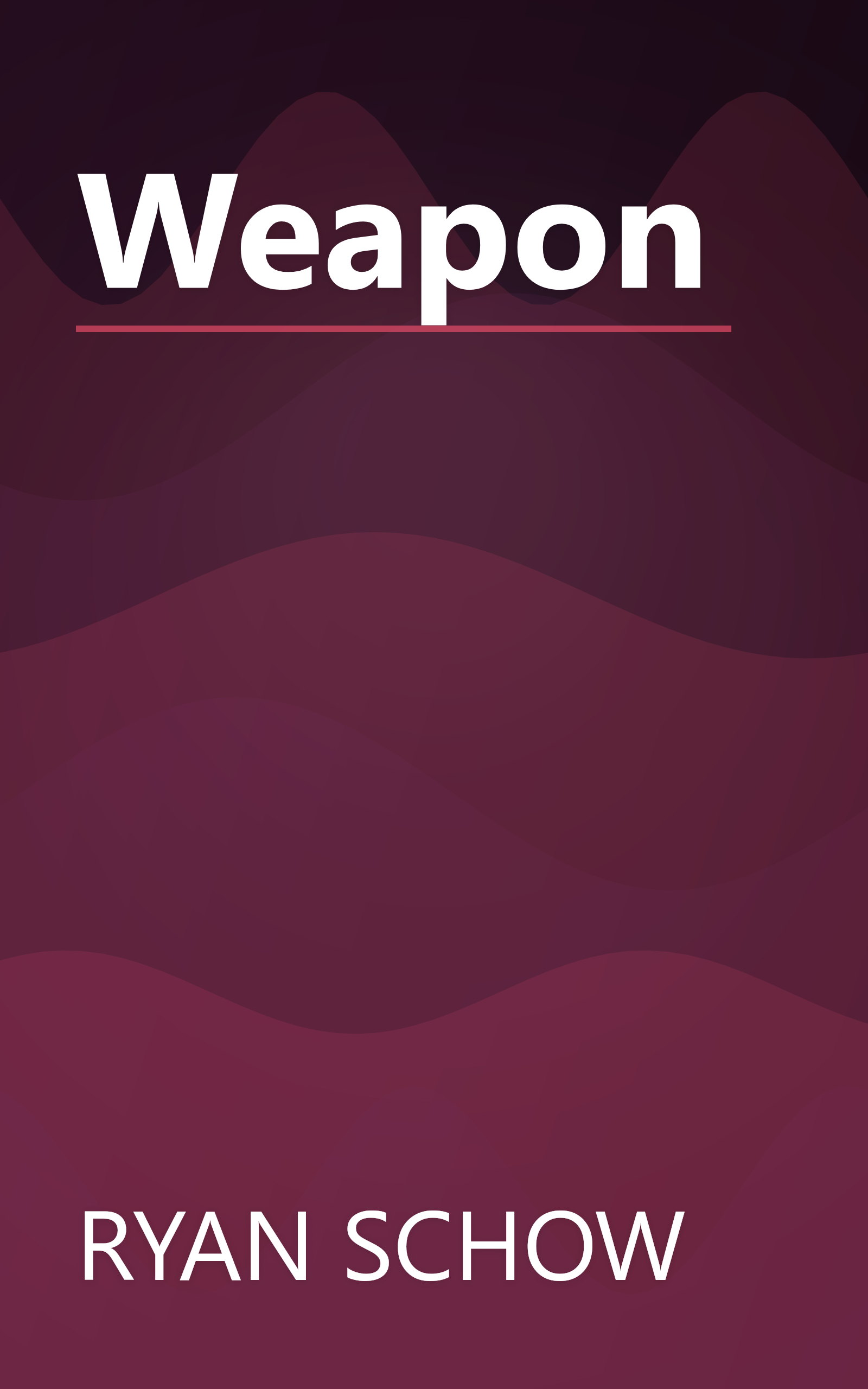 Weapon book cover