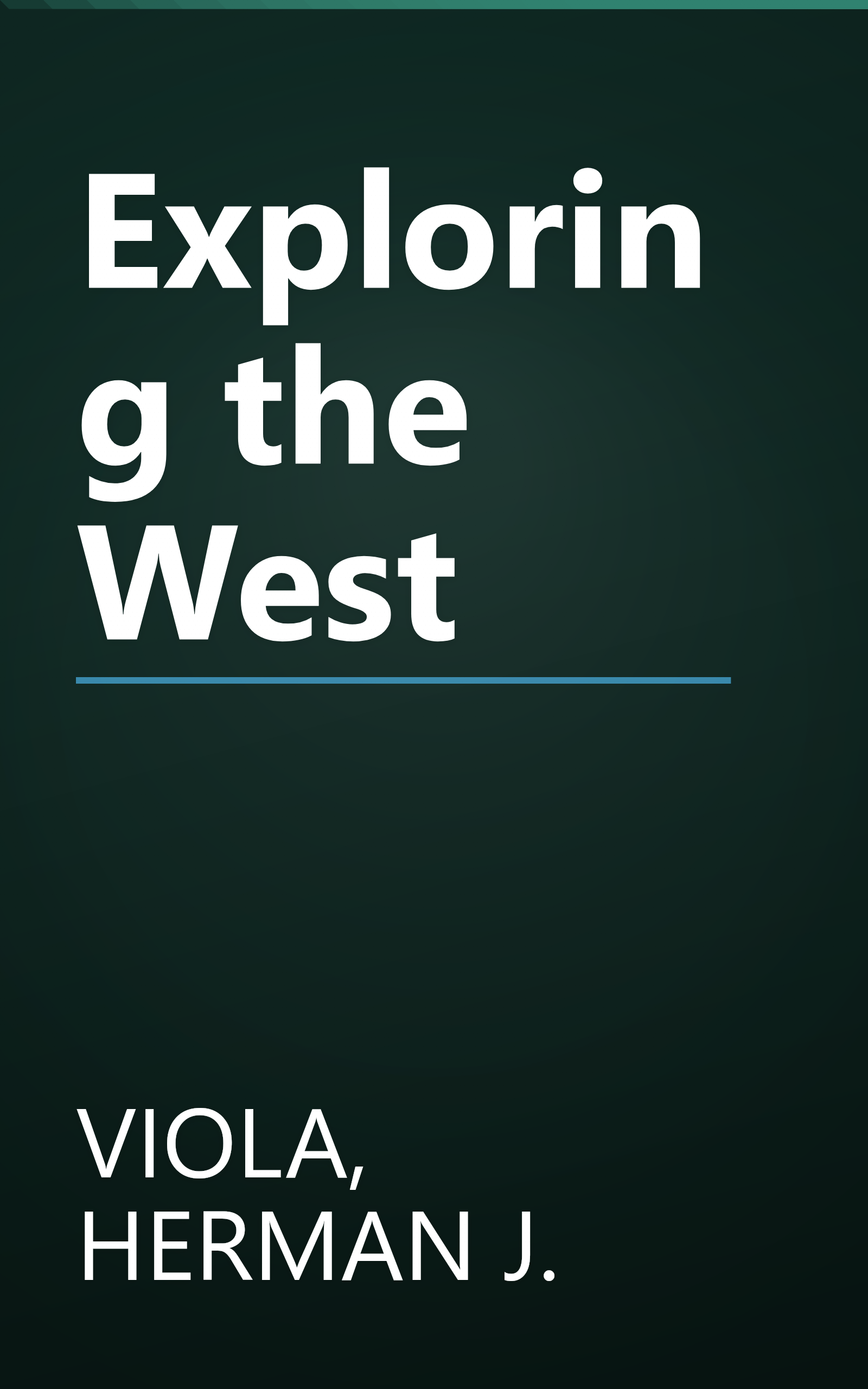 Exploring the West book cover