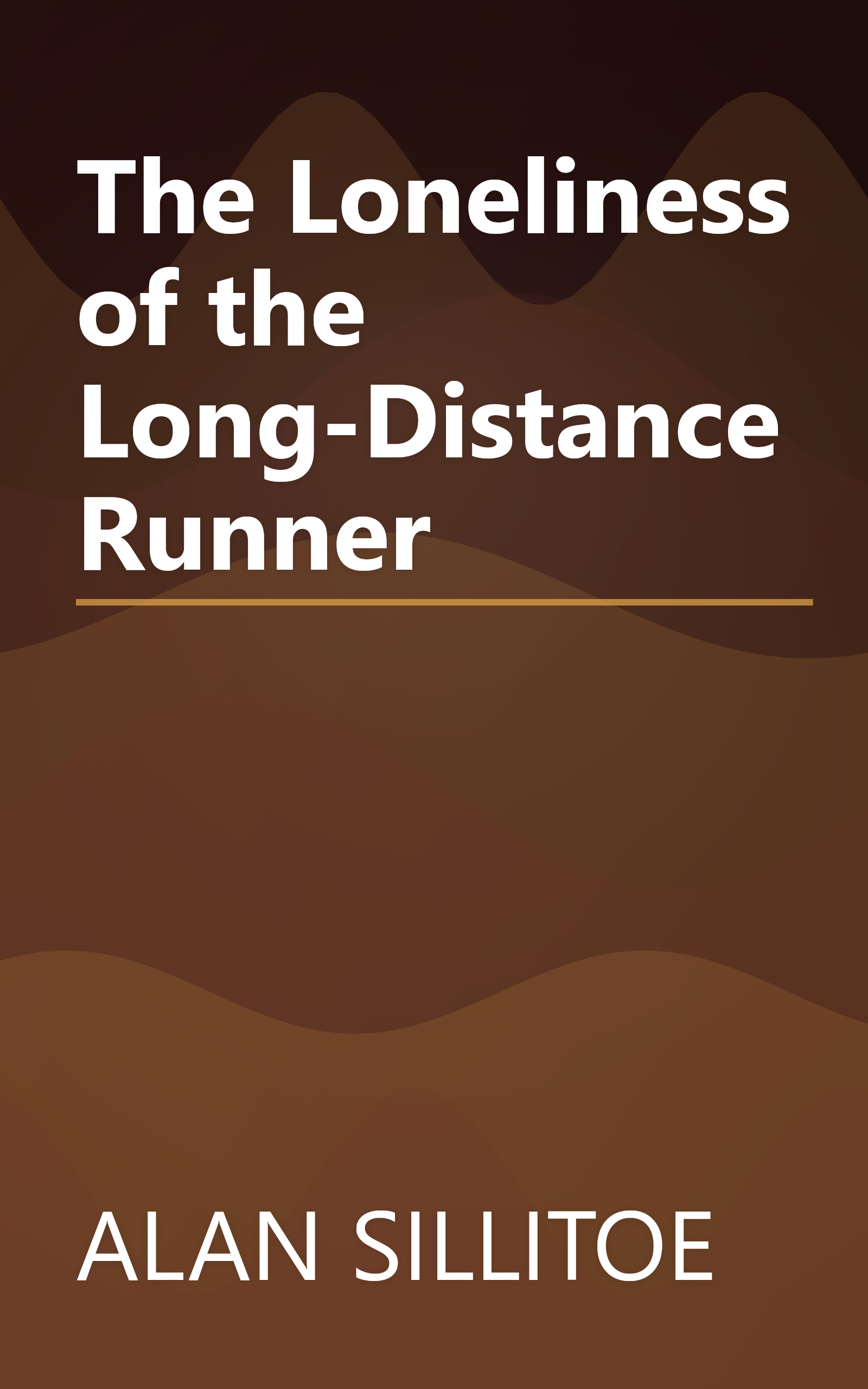 The Loneliness of the Long-Distance Runner book cover