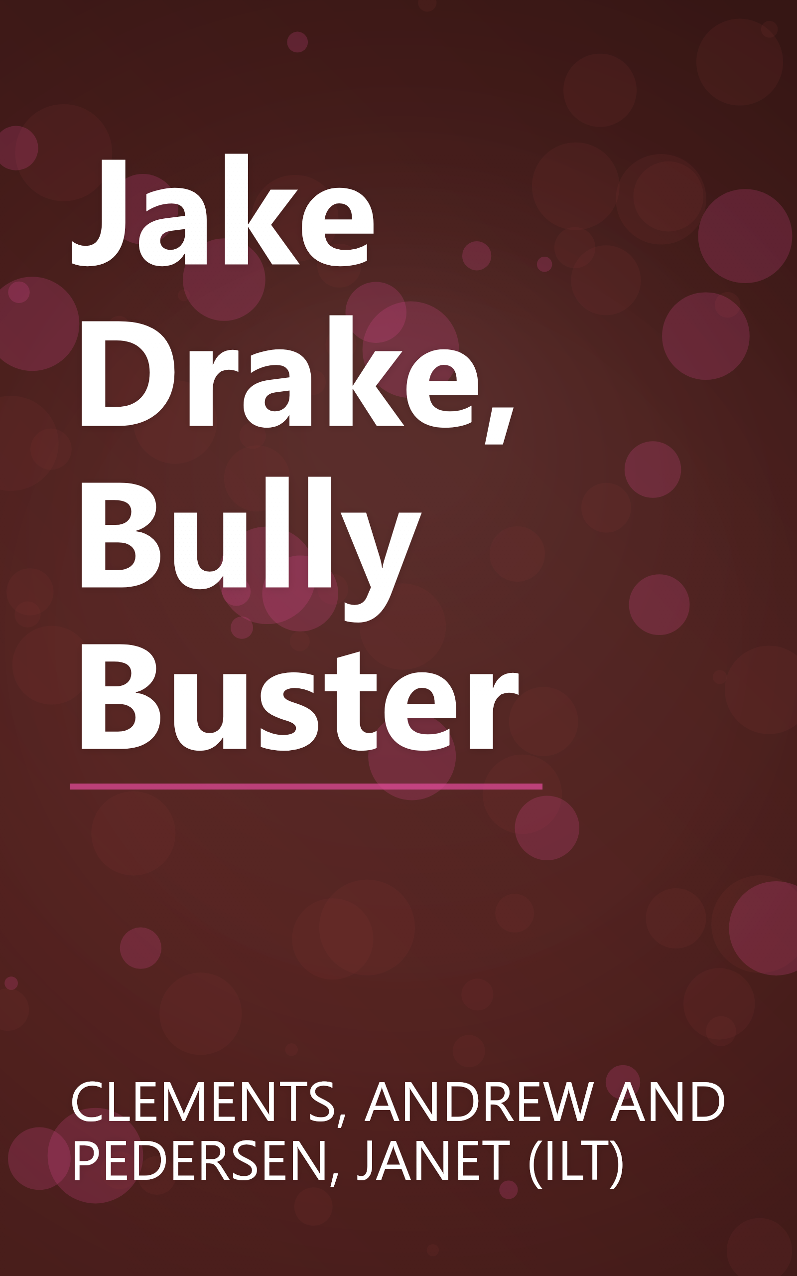 Jake Drake, Bully Buster book cover