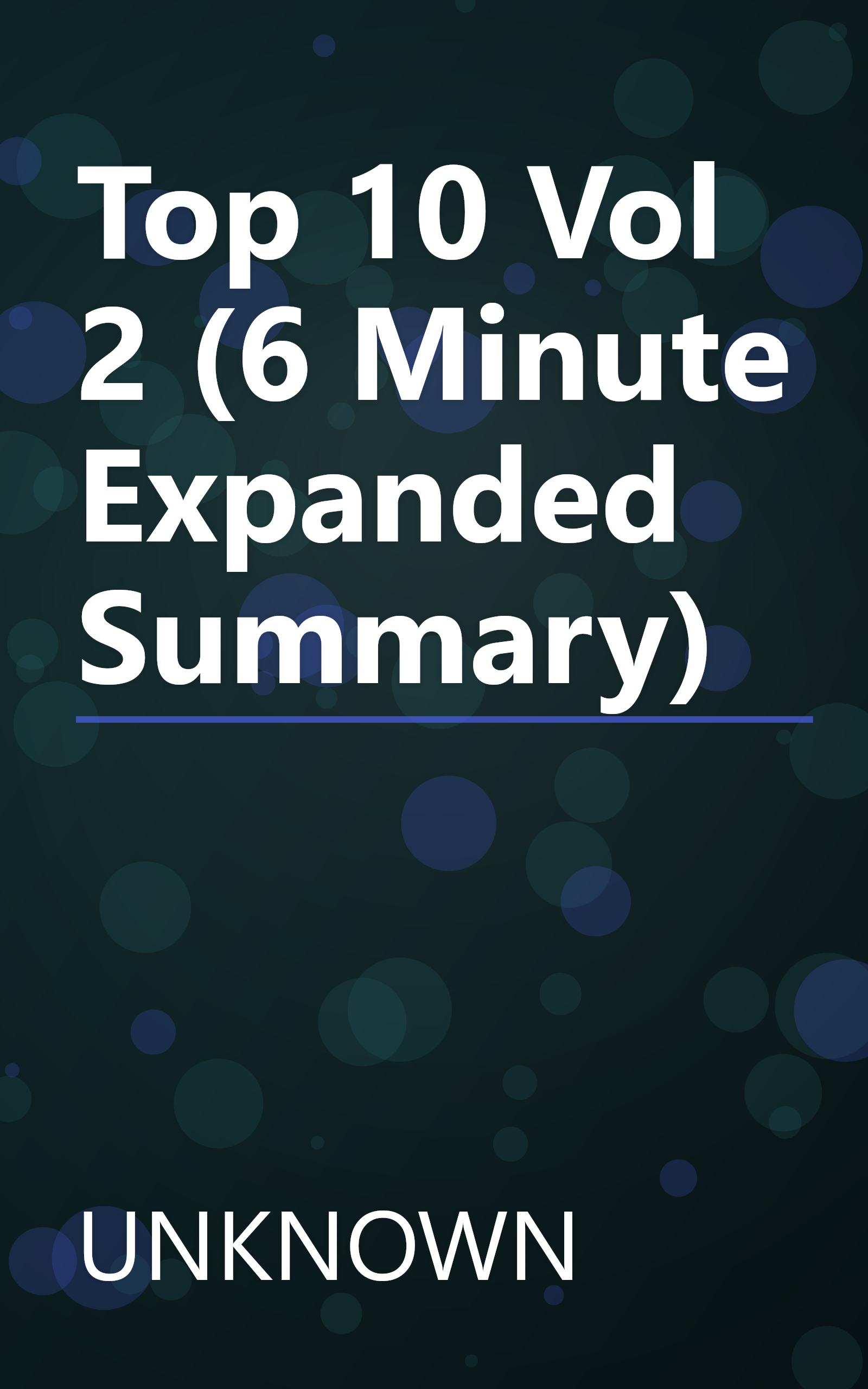 Top 10  Vol  2 (6 Minute   Expanded Summary) book cover