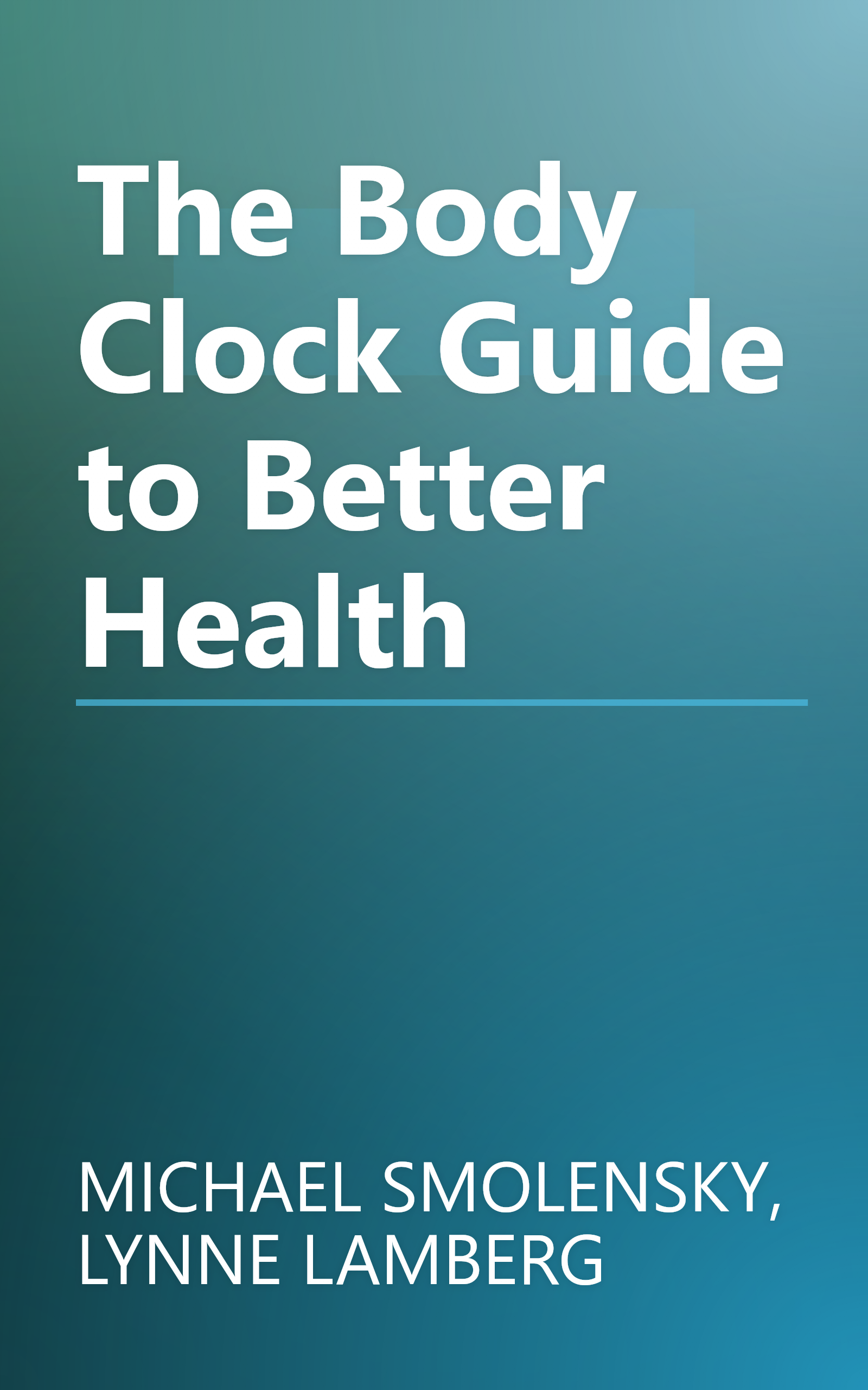 The Body Clock Guide to Better Health book cover