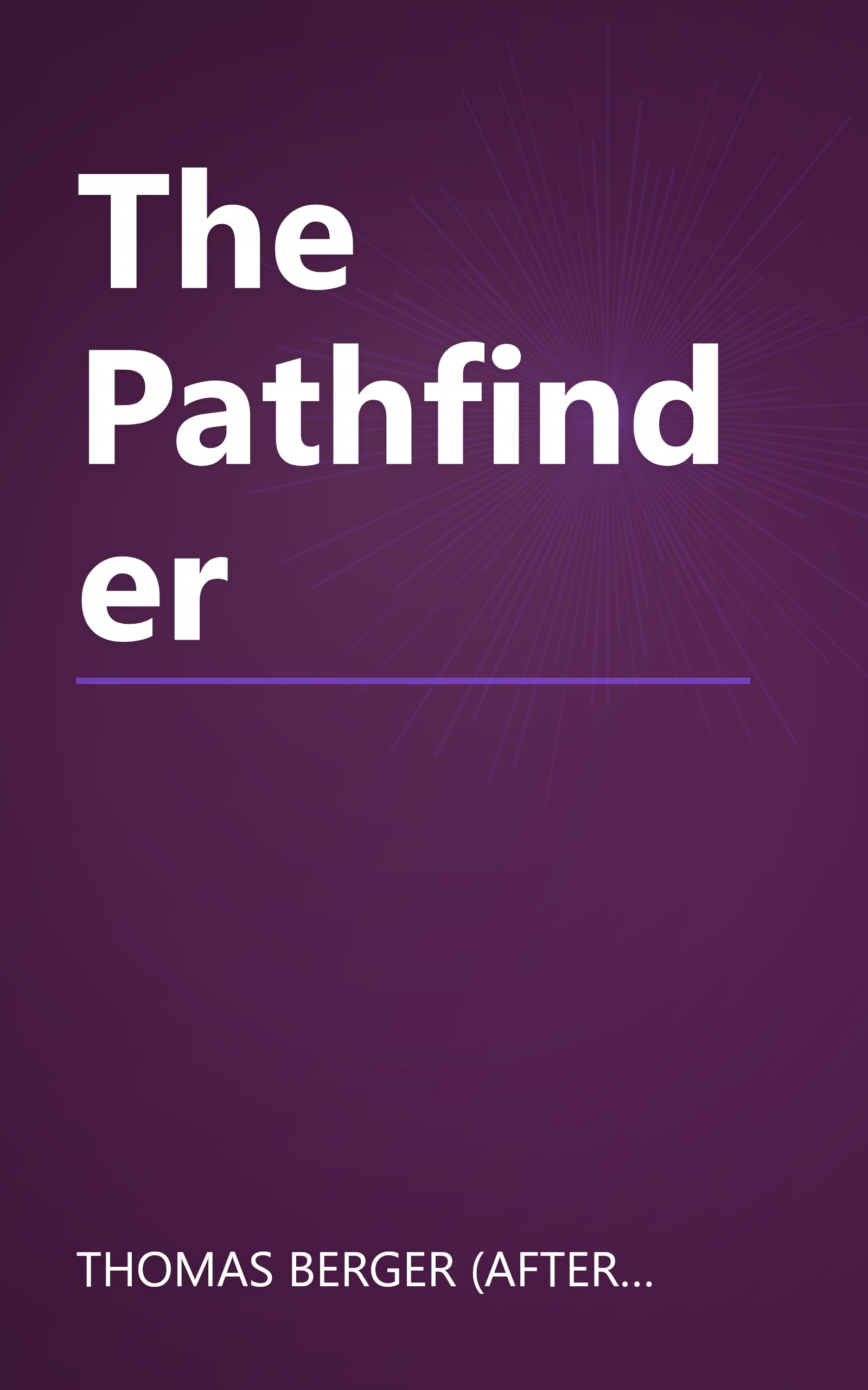 The Pathfinder book cover