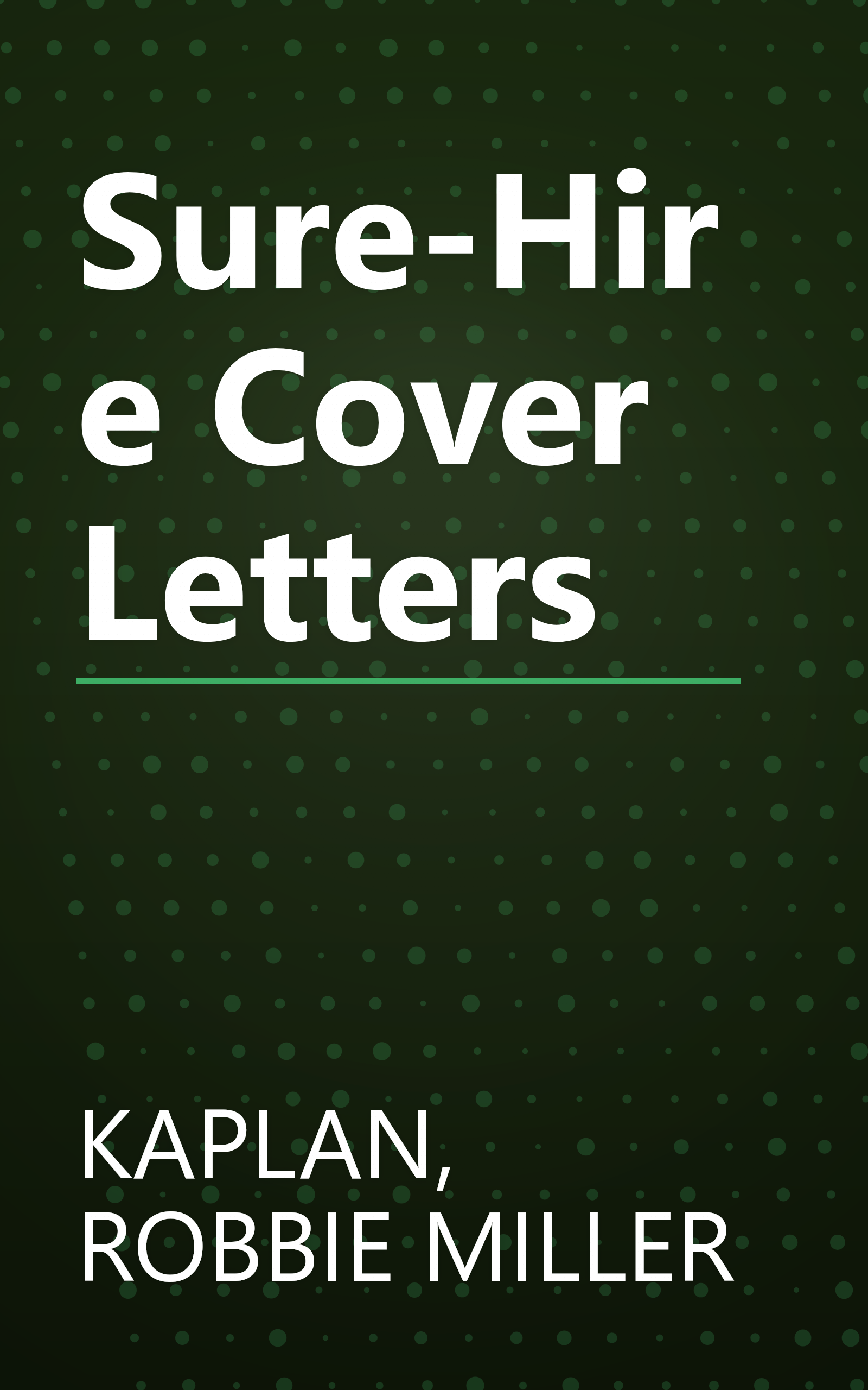 Sure-Hire Cover Letters book cover