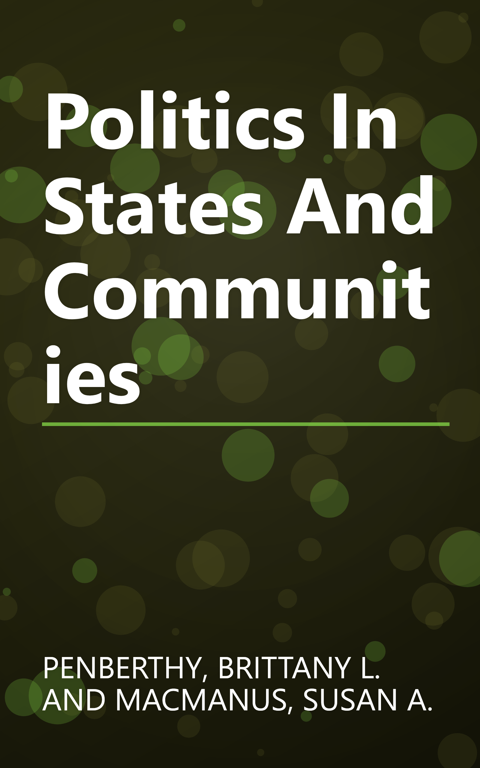 Politics In States And Communities book cover