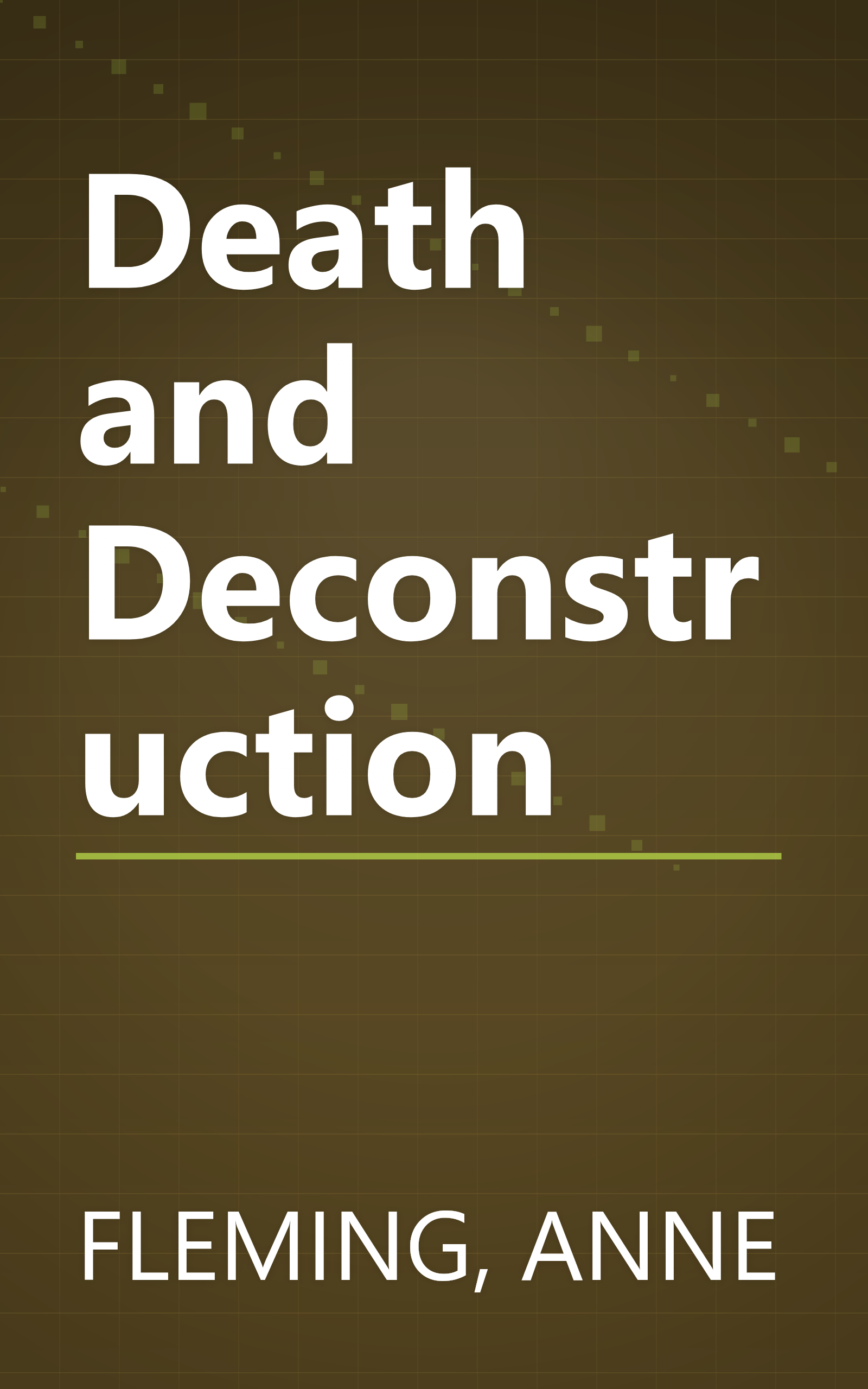 Death and Deconstruction book cover