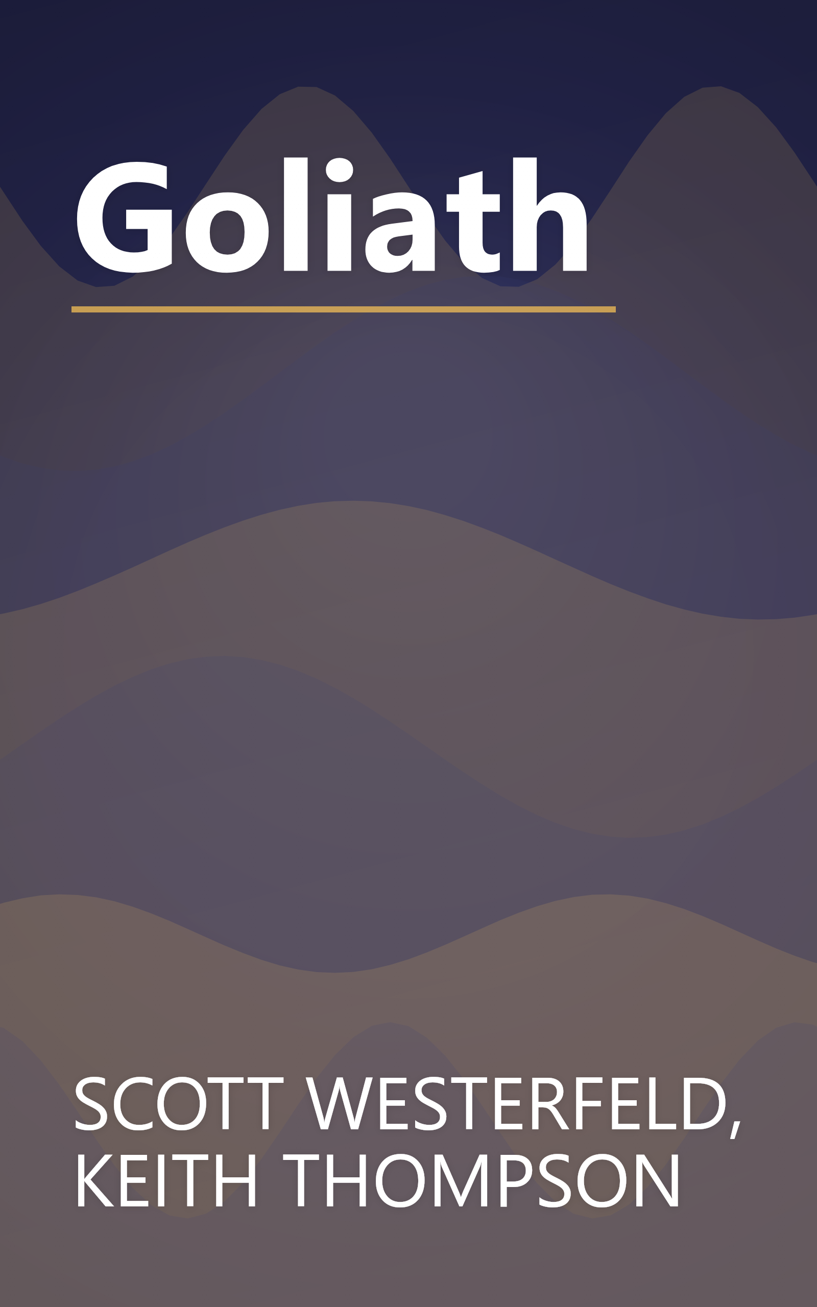 Goliath book cover