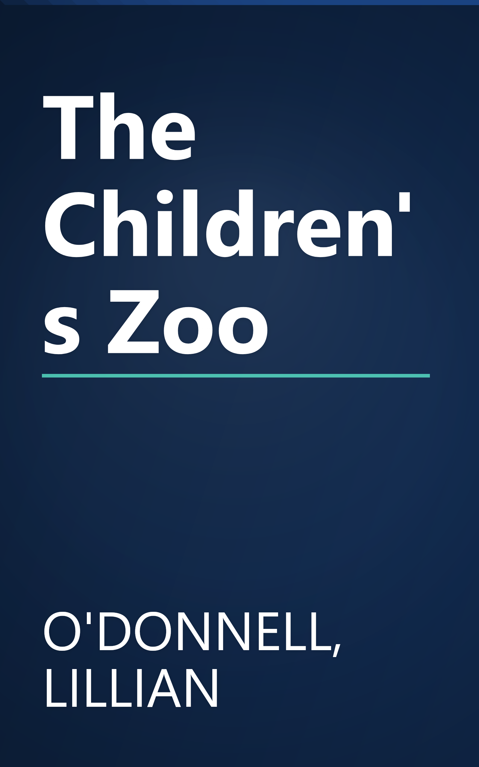 The Children's Zoo book cover