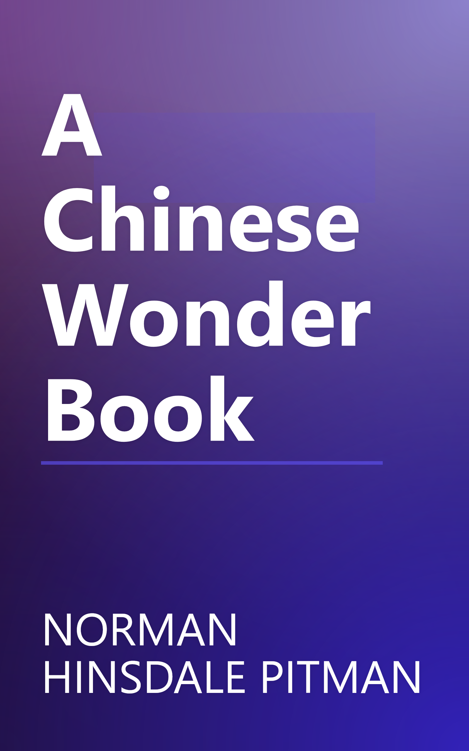 A Chinese Wonder Book book cover