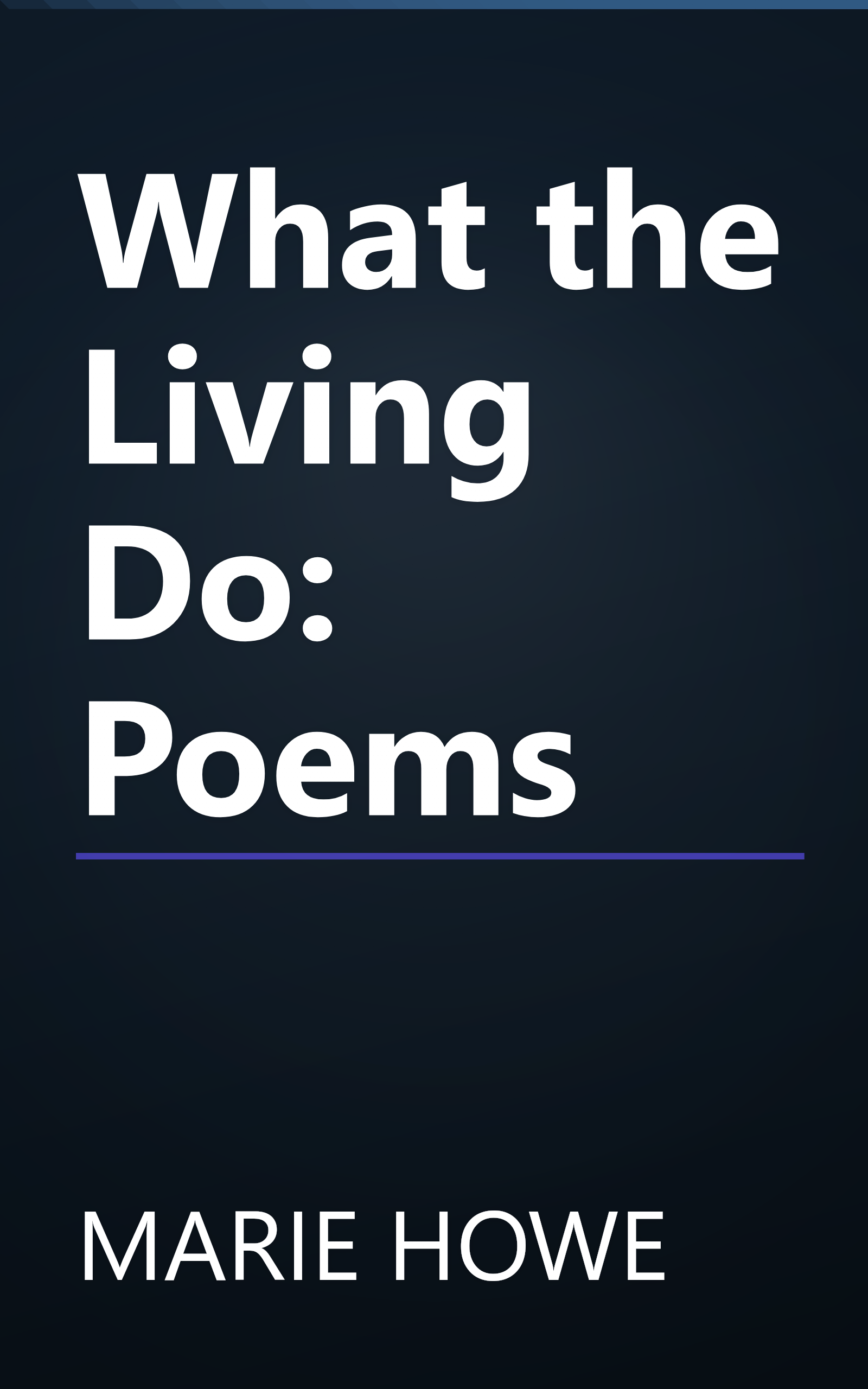 What the Living Do: Poems book cover
