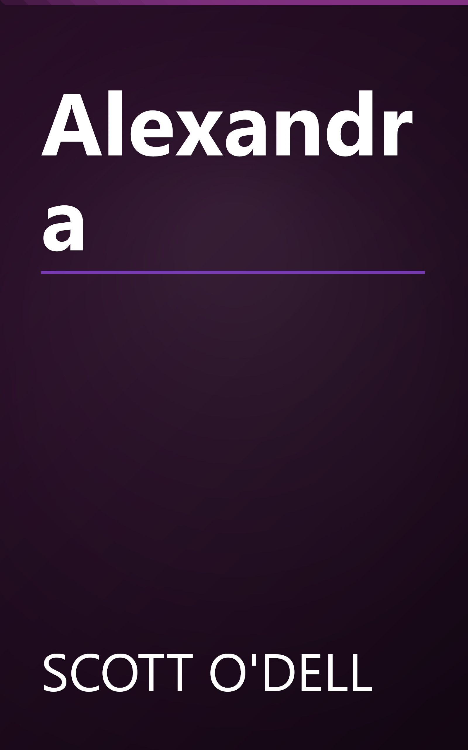 Alexandra book cover