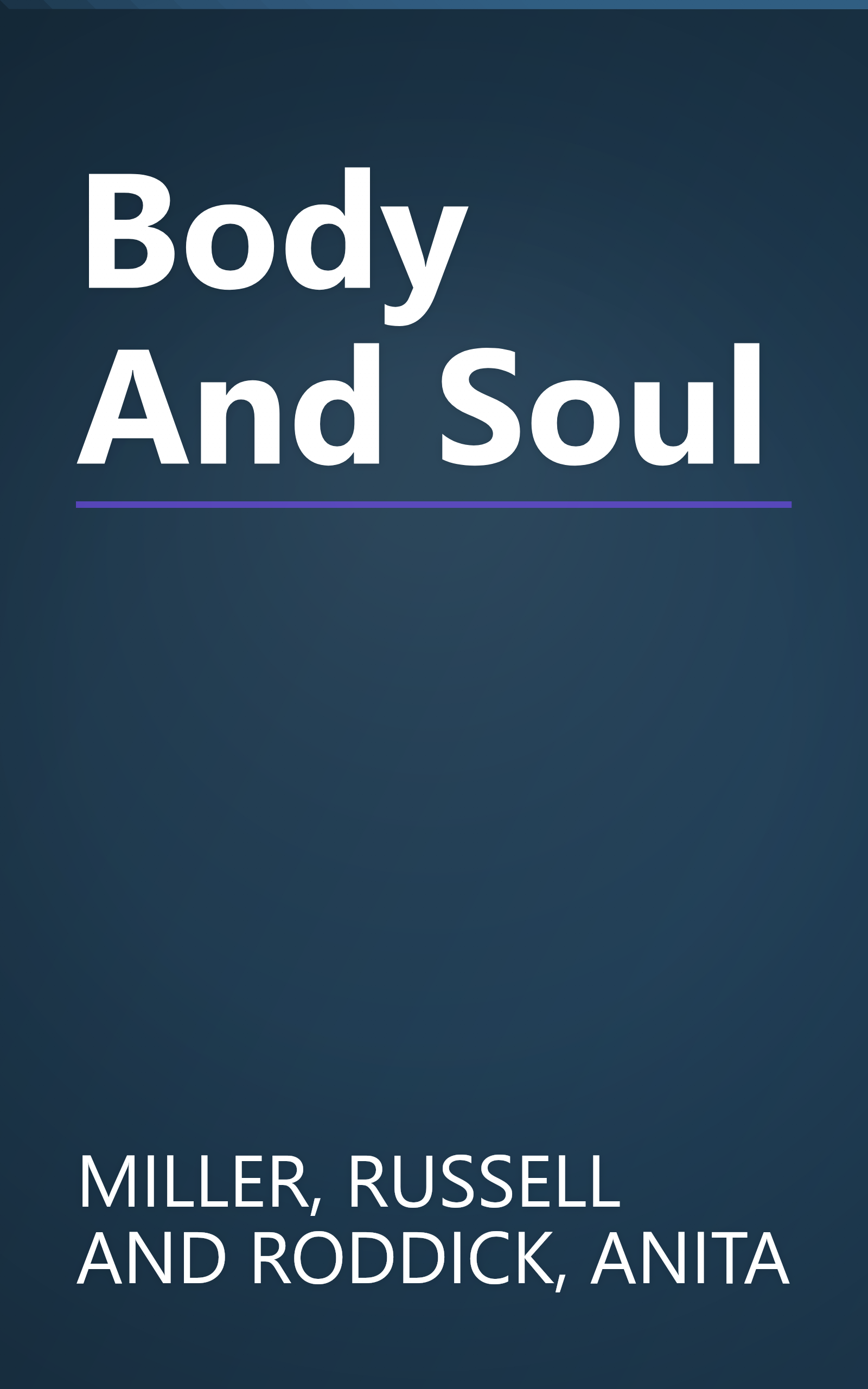 Body And Soul book cover