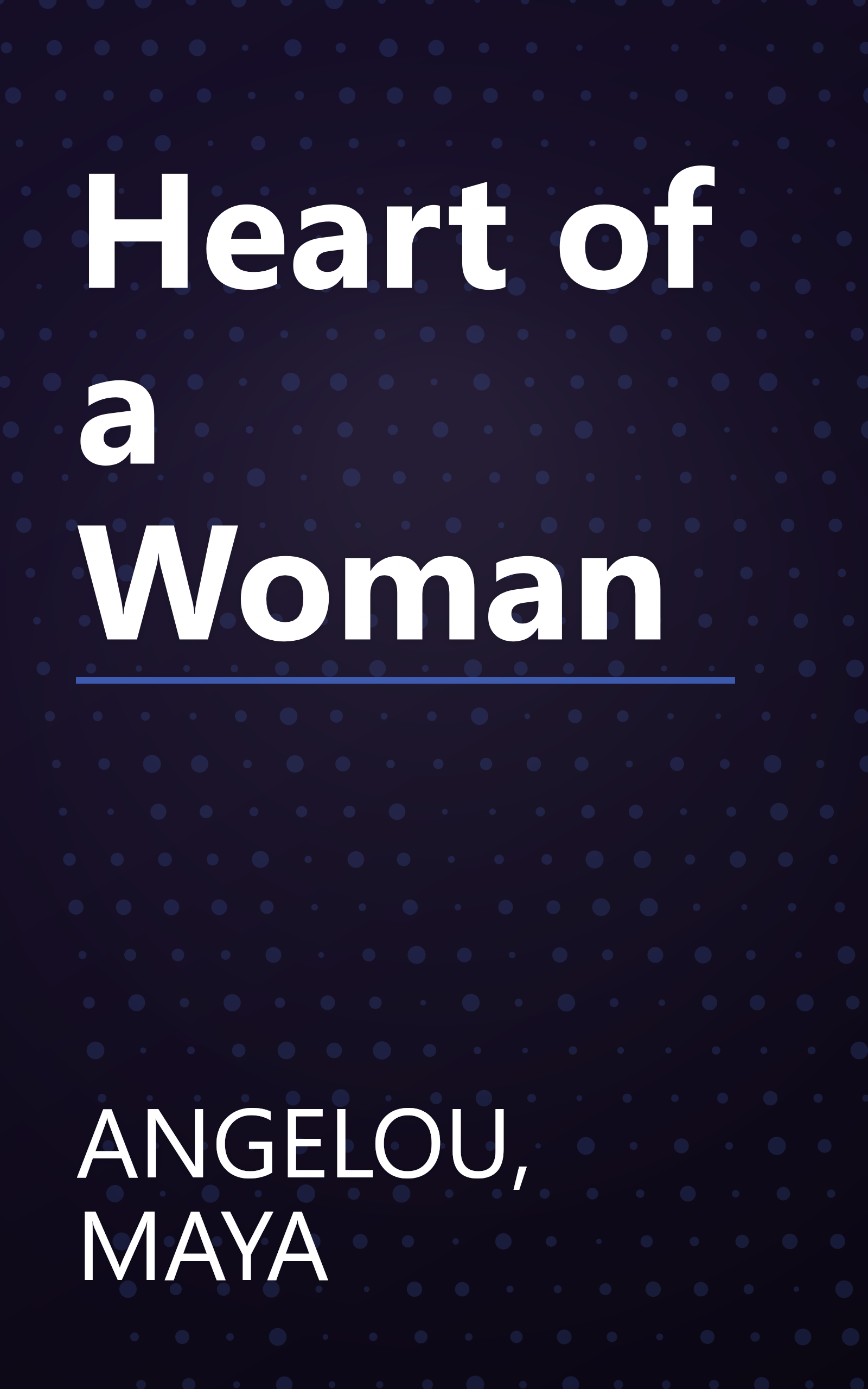 Heart of a Woman book cover