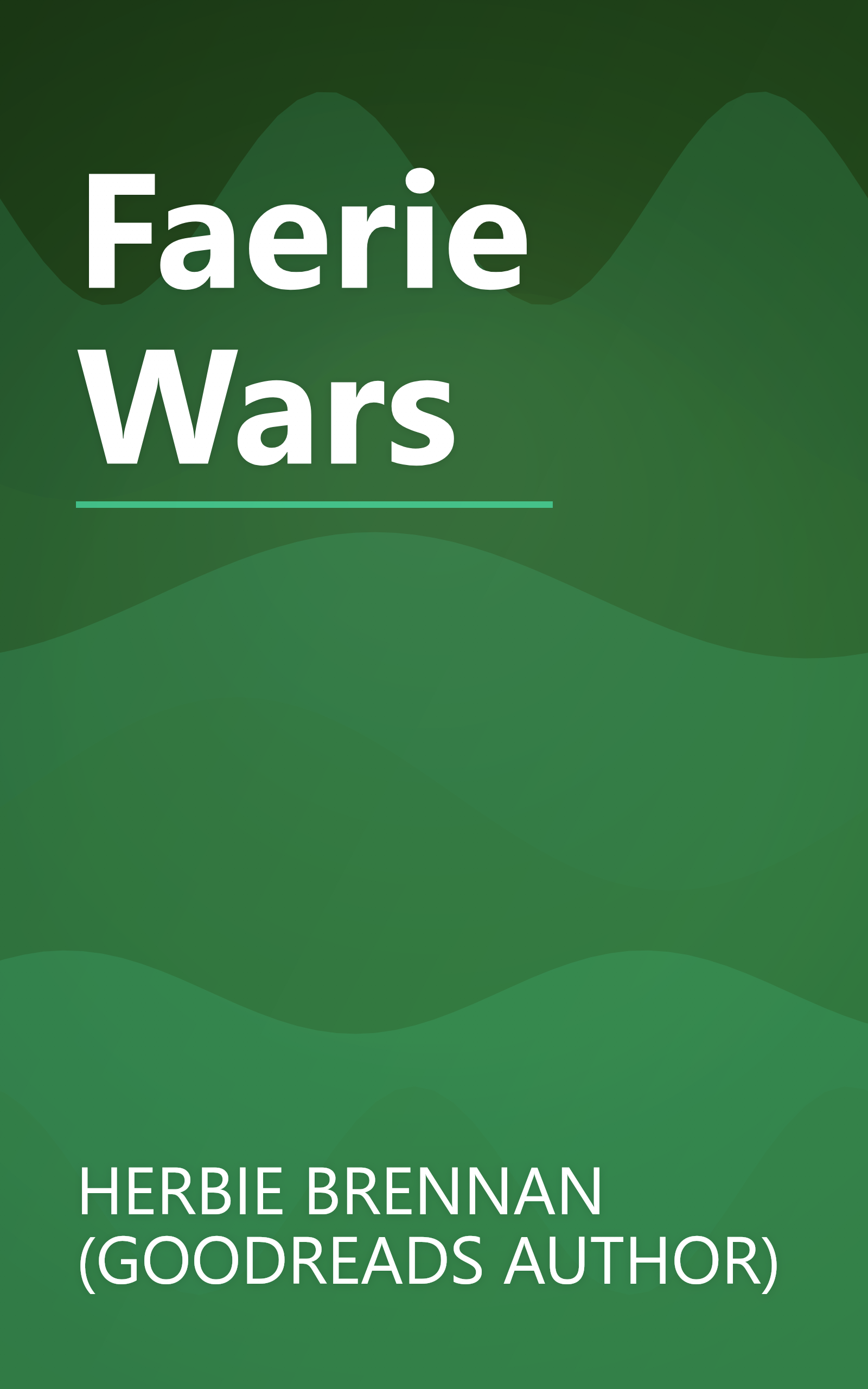 Faerie Wars book cover