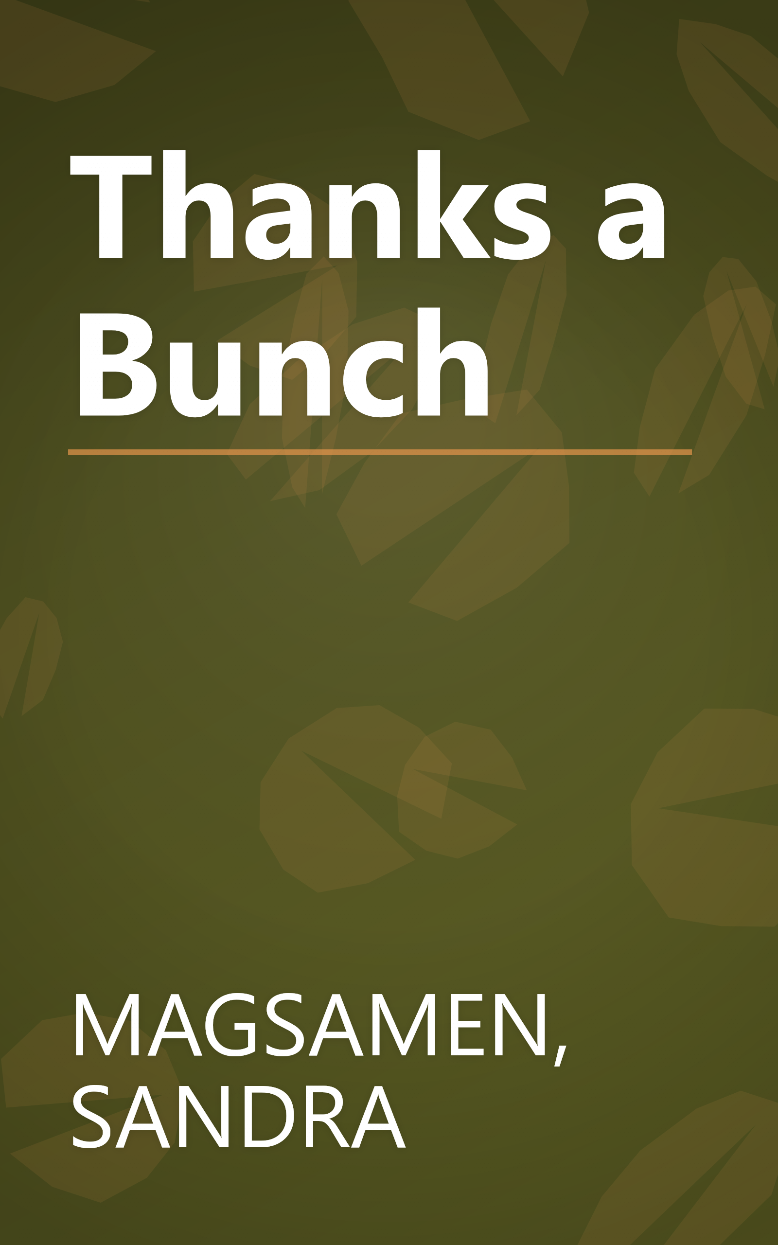 Thanks a Bunch book cover