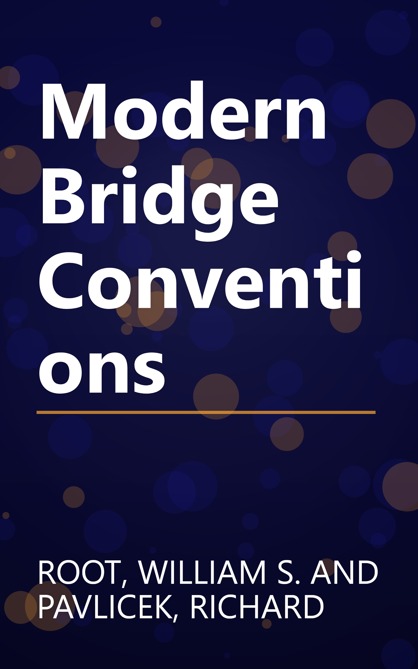 Modern Bridge Conventions book cover