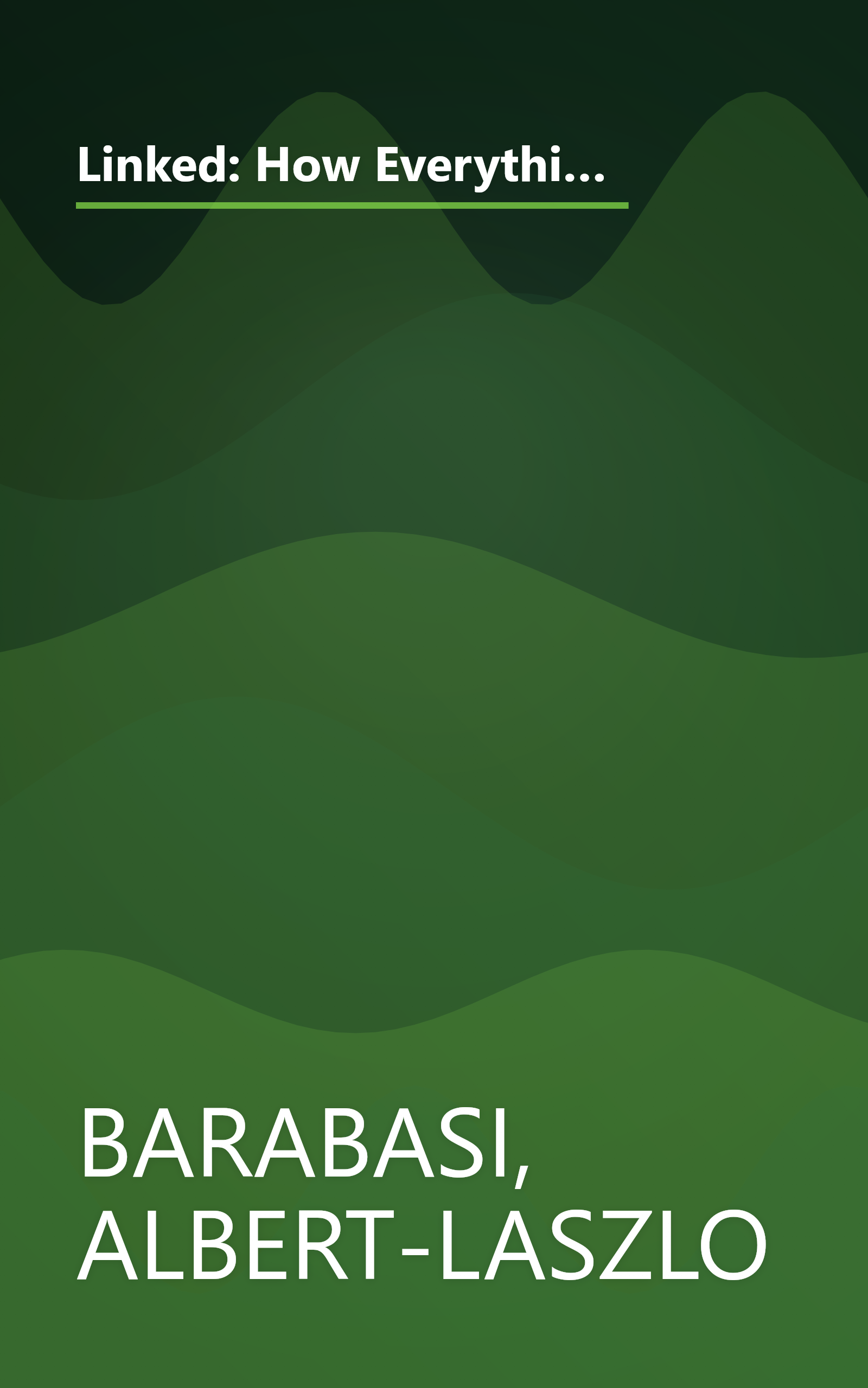 Linked: How Everything Is Connected to Everything Else and What It Means for Business, Science, and Everyday Life book cover