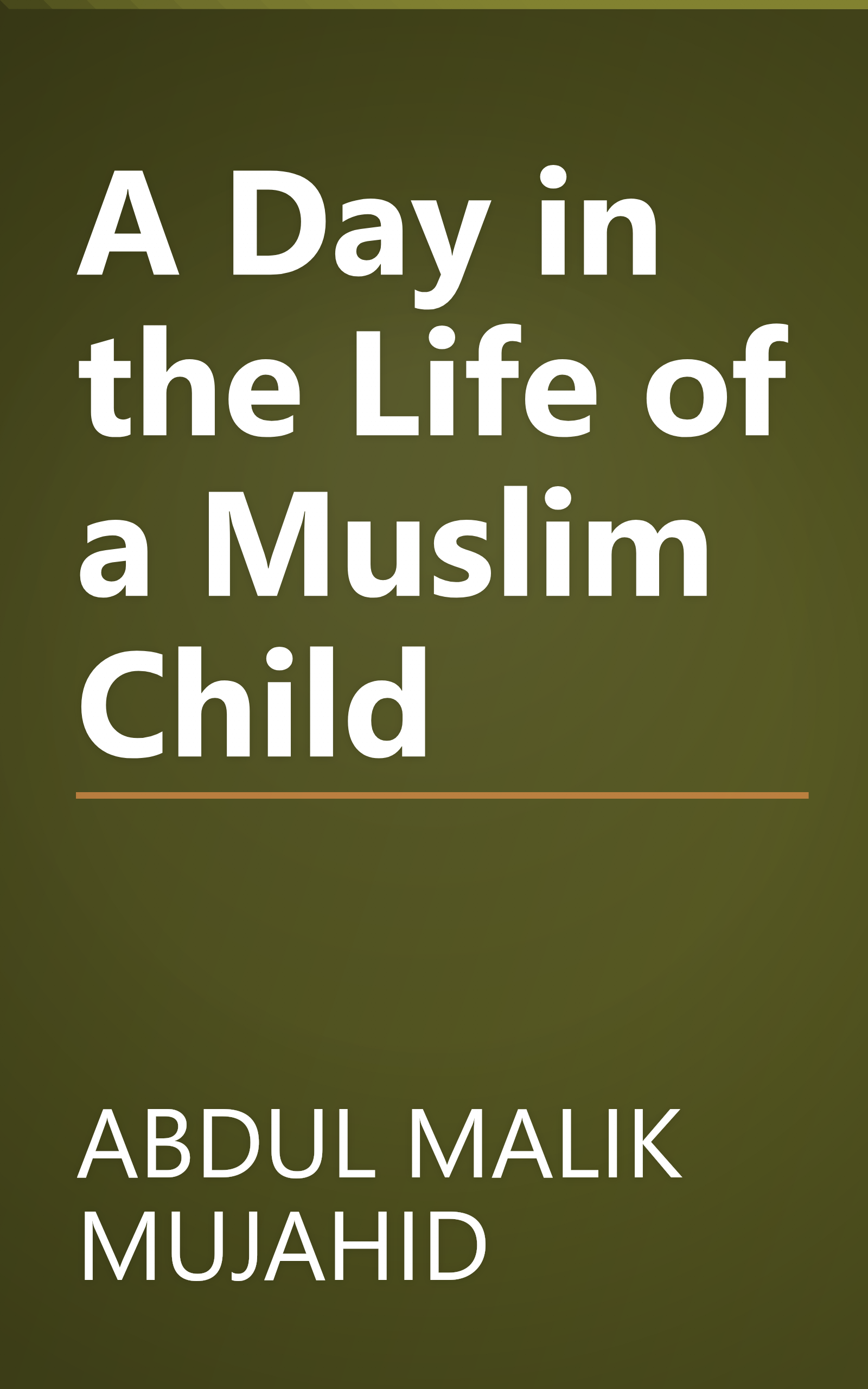 A Day in the Life of a Muslim Child book cover