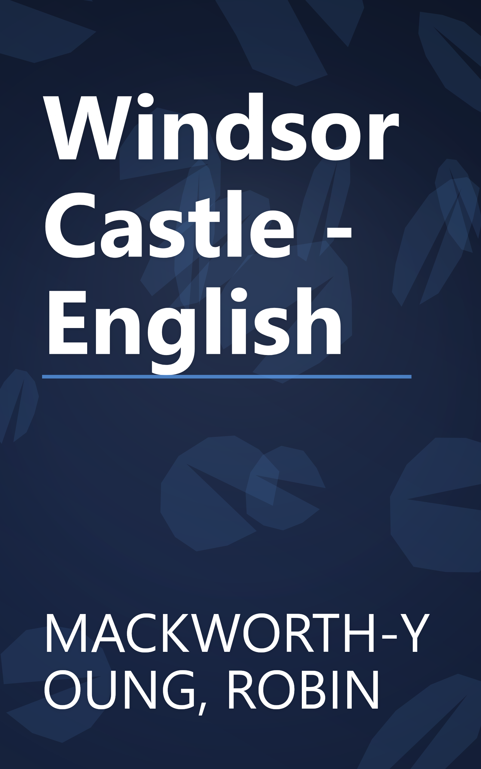 Windsor Castle - English book cover