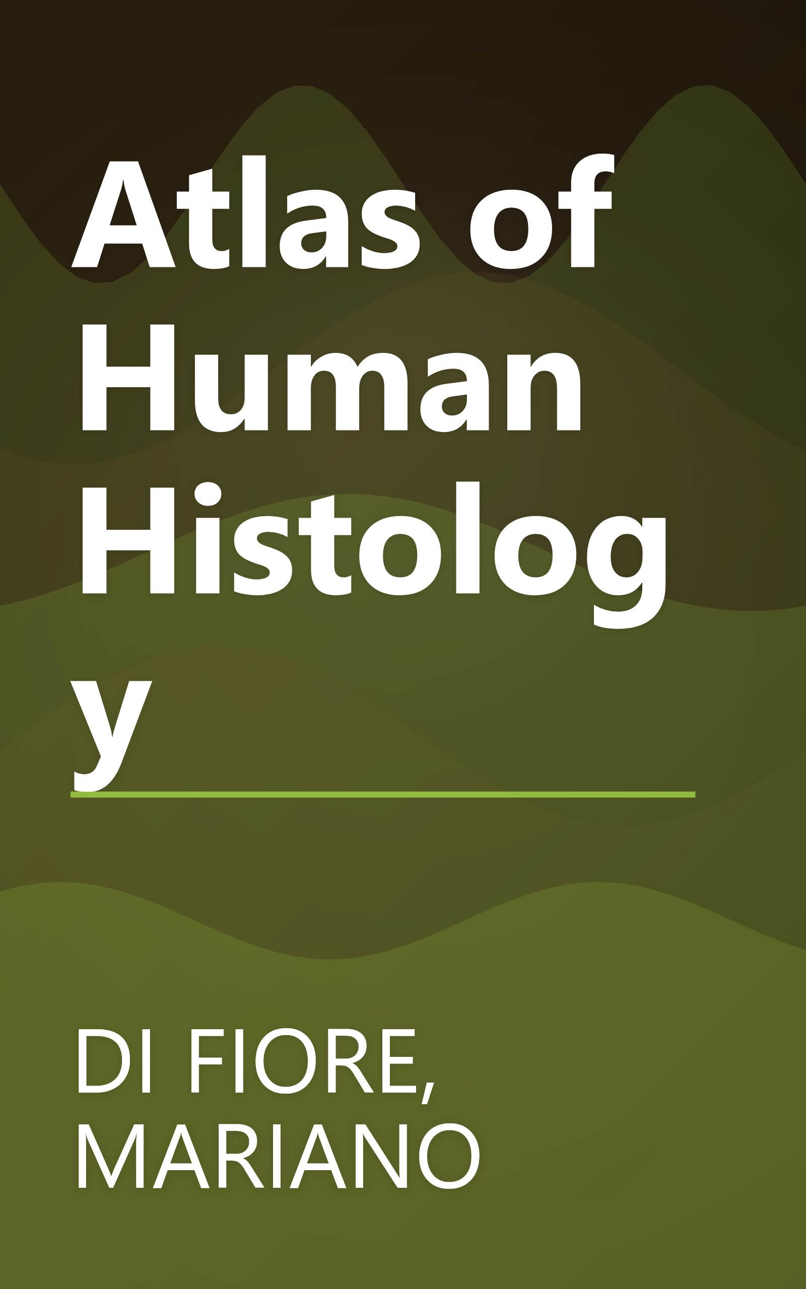 Atlas of Human Histology book cover
