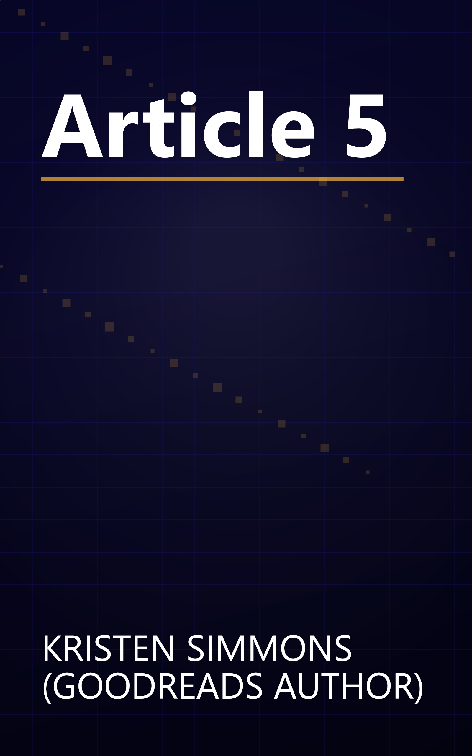 Article 5 book cover