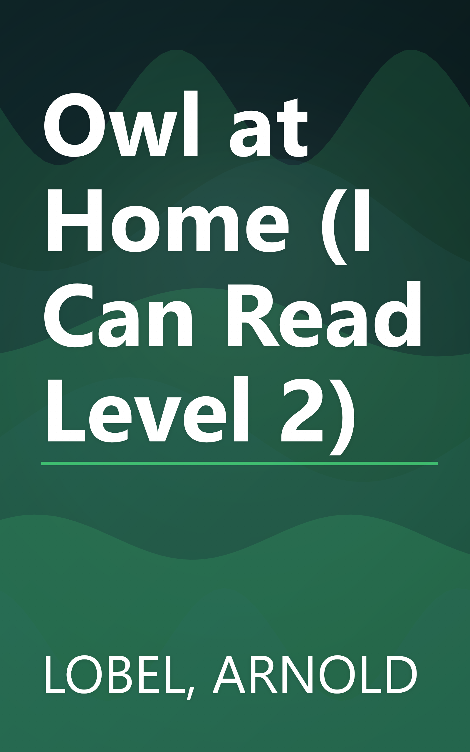 Owl at Home (I Can Read Level 2) book cover