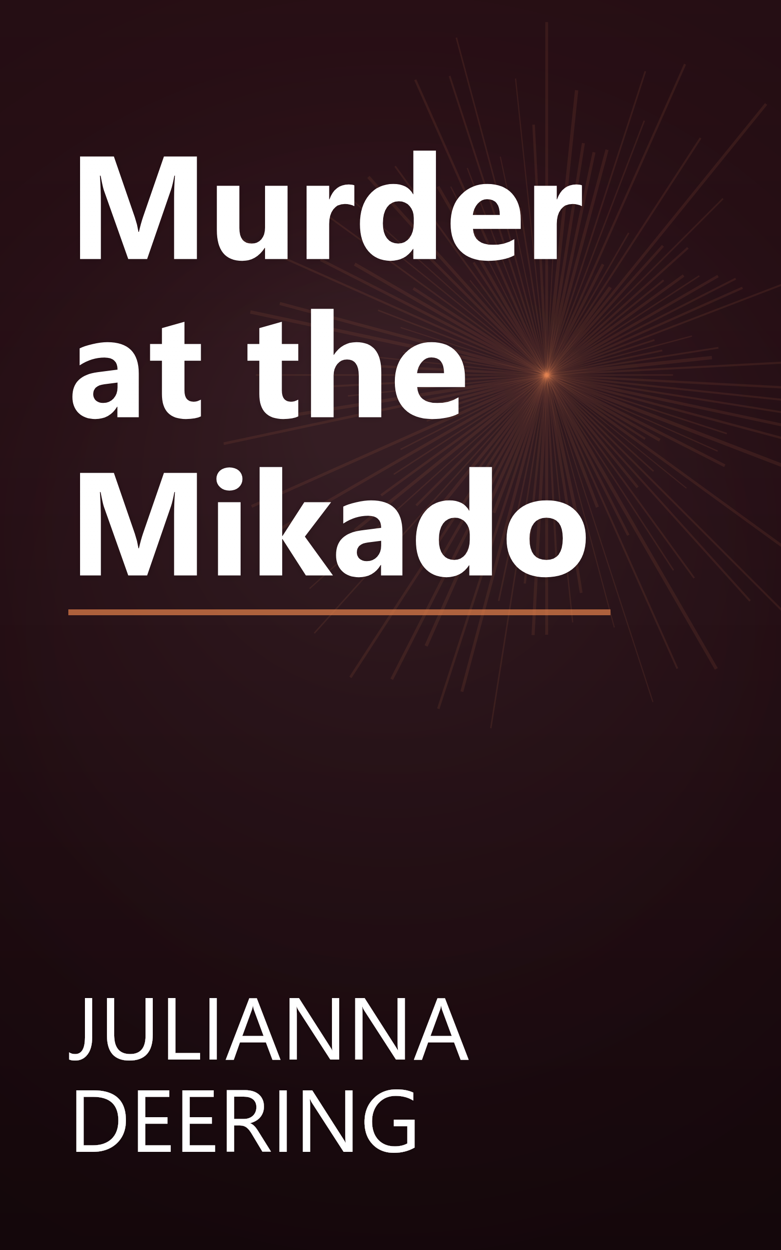 Murder at the Mikado book cover